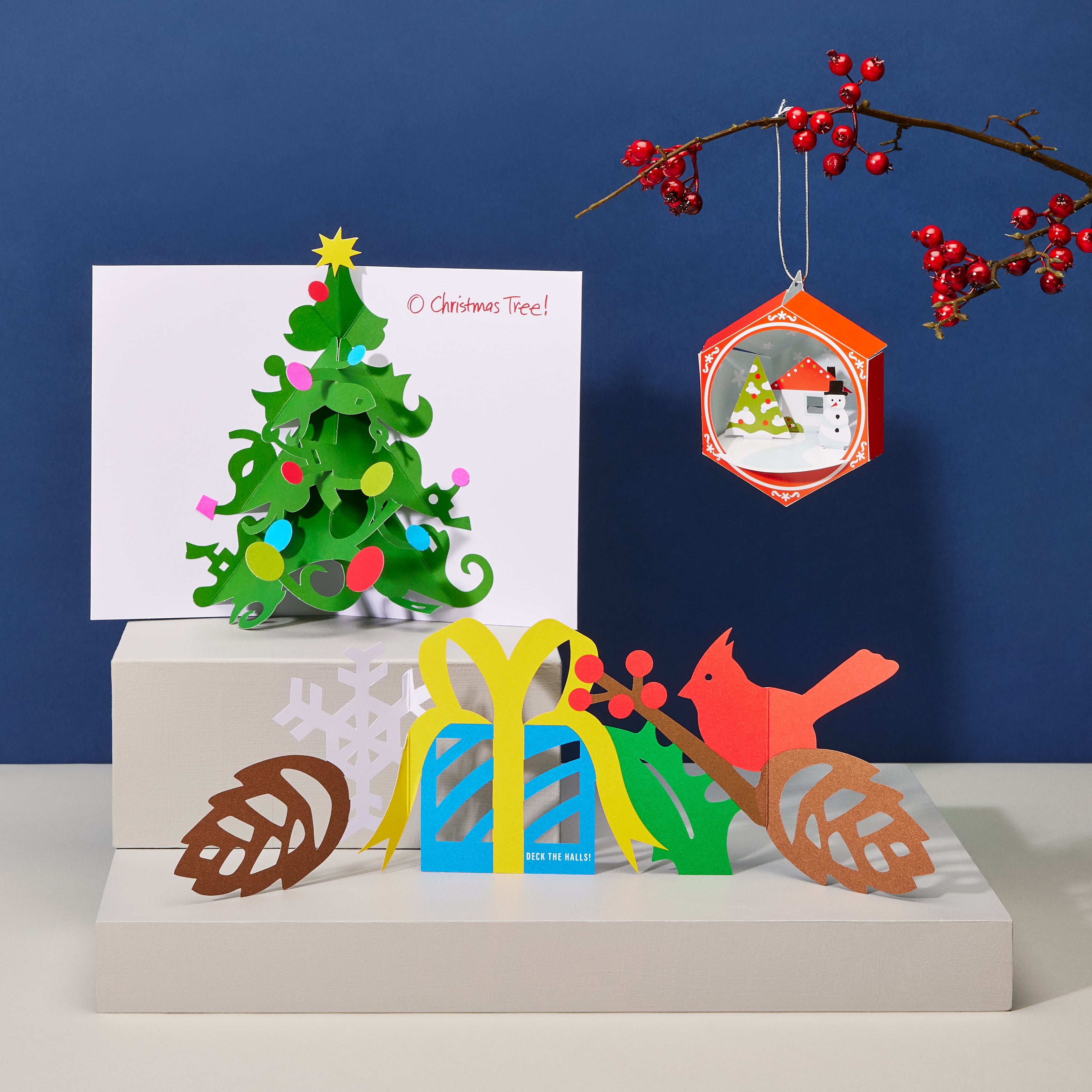 O' Christmas Tree Holiday Pop-Up Cards - Set of 8 – MoMA Design Store