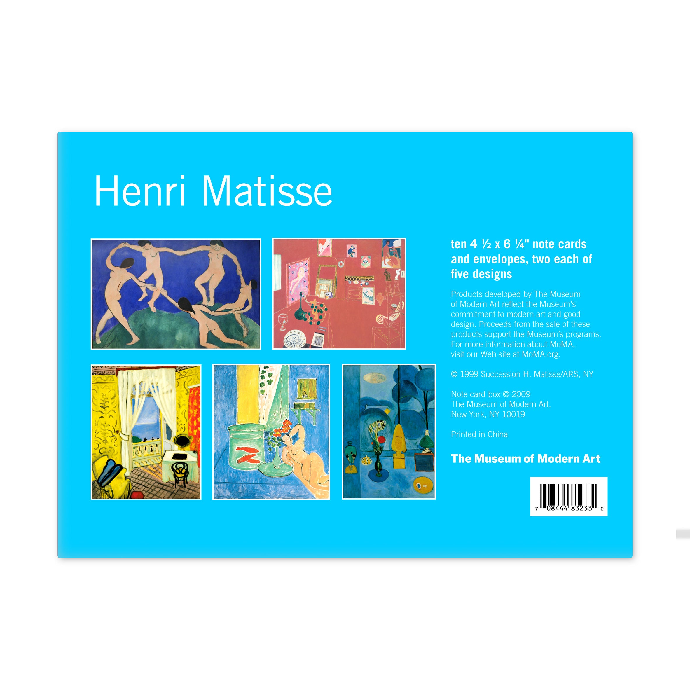 Henri Matisse Note Card Box – MoMA Design Store