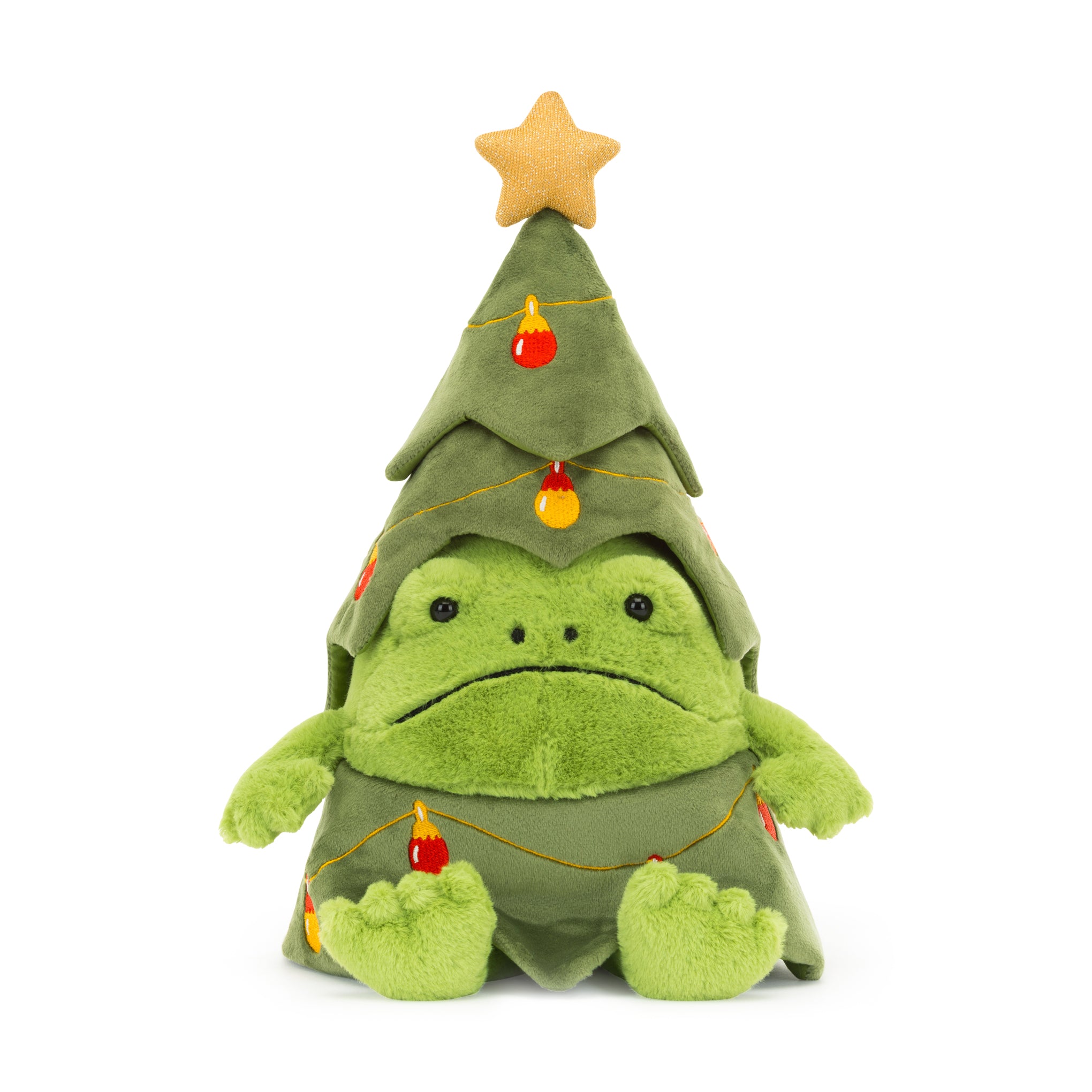 Jellycat Christmas Tree Ricky Frog Plush – MoMA Design Store