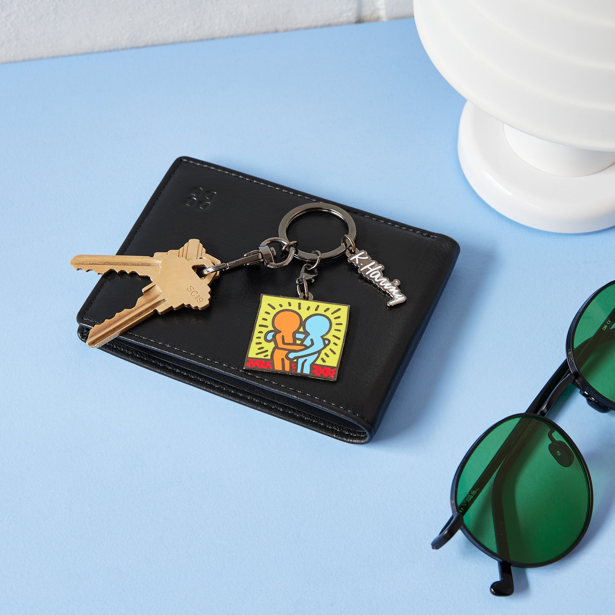 Keith Haring Keyring - Friends – MoMA Design Store