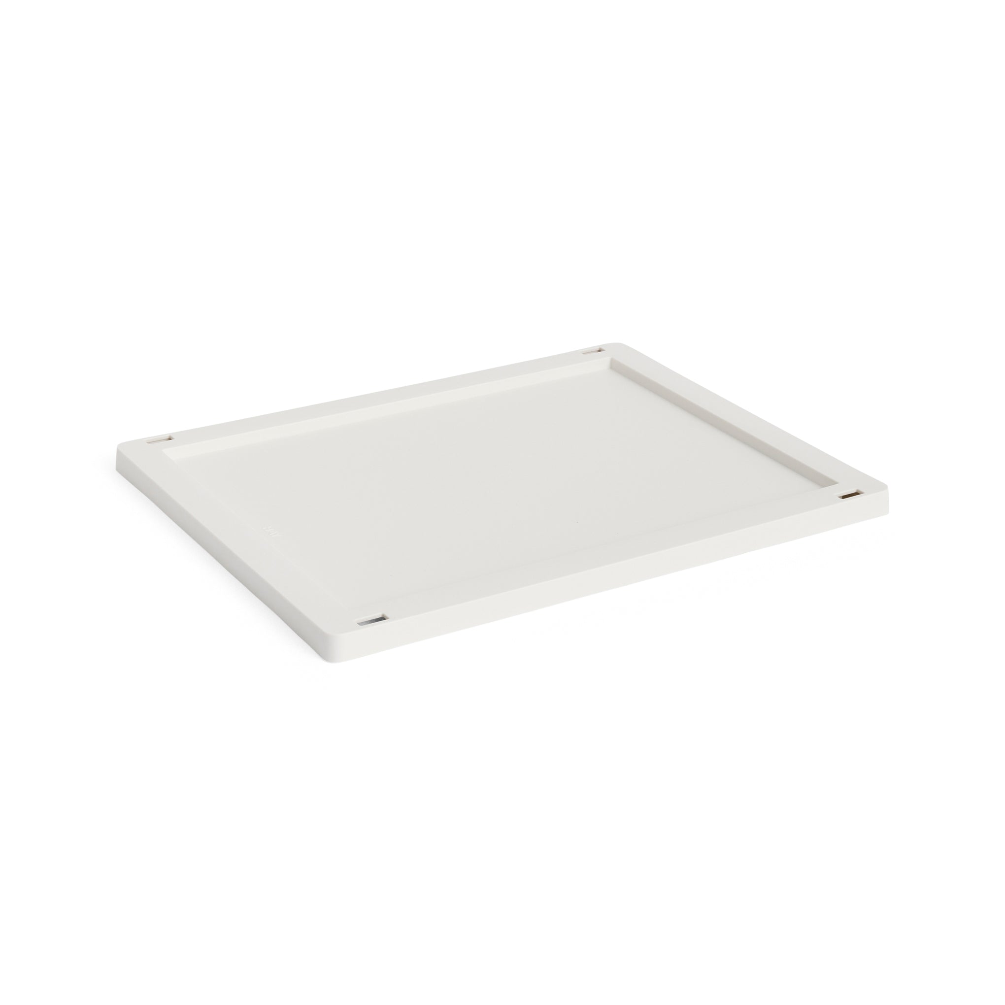 HAY Recycled Storage Bin Collapsible Plastic Lid - Off White – MoMA ...