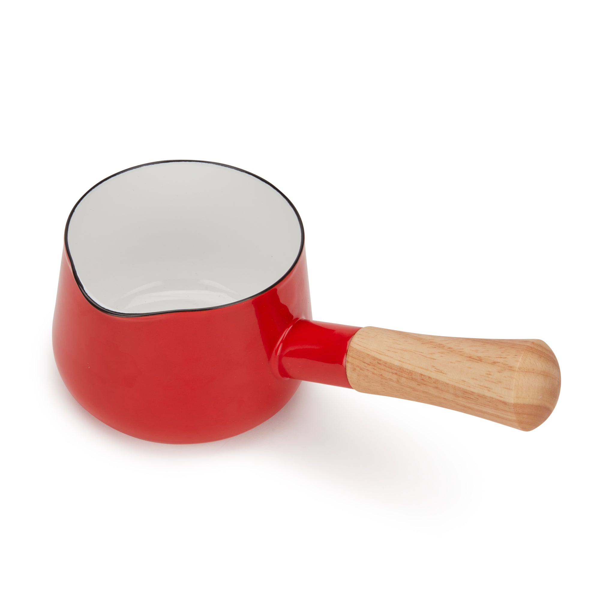Porcelain Enamel Milk Pan - Red – MoMA Design Store