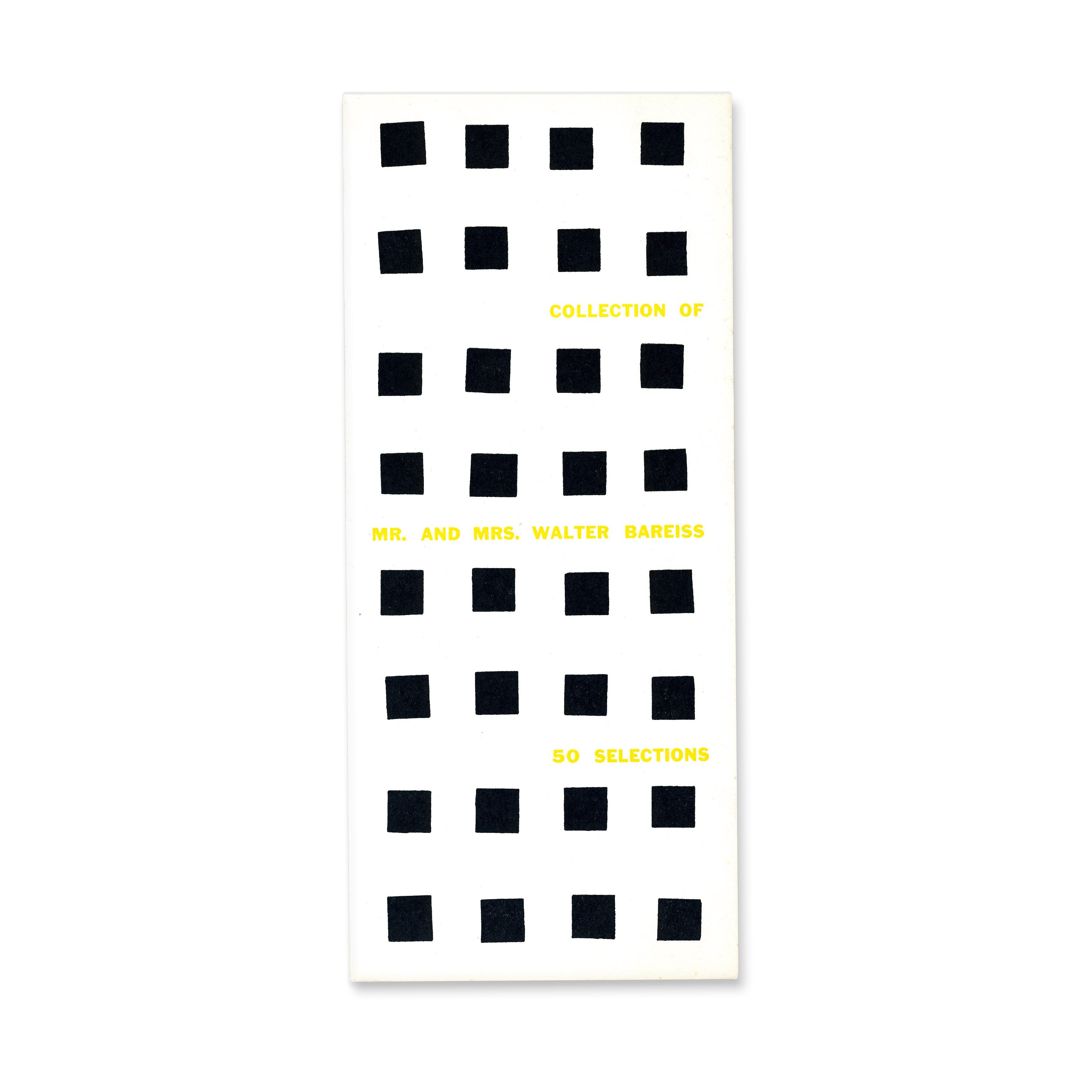 50 Selections from the Collection of Mr. And Mrs. Walter Bareiss - Pap ...