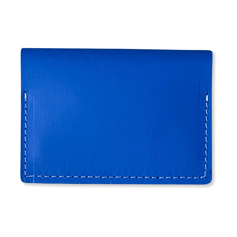 Primary Recycled Leather Wallet - Blue/ Red – MoMA Design Store