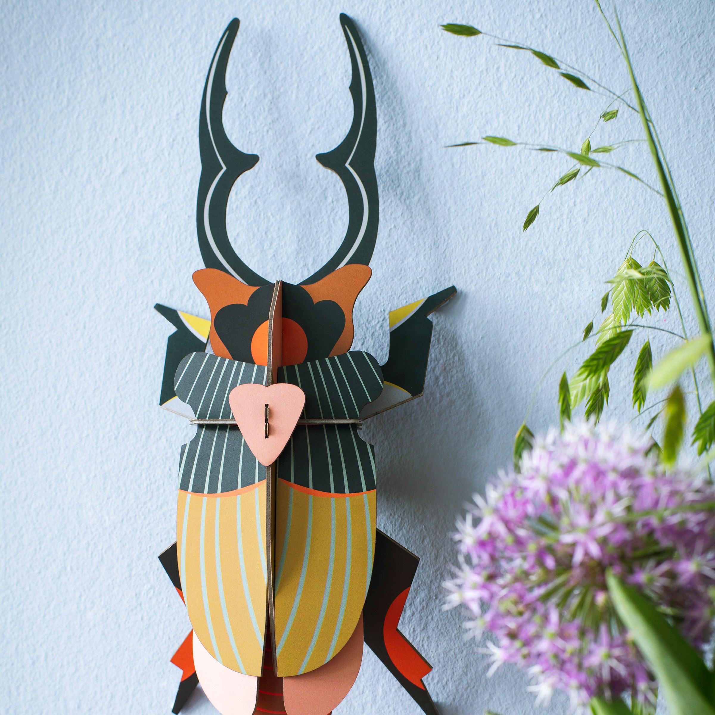 3D DIY Decorative Beetles - Giant Stag Beetle – MoMA Design Store