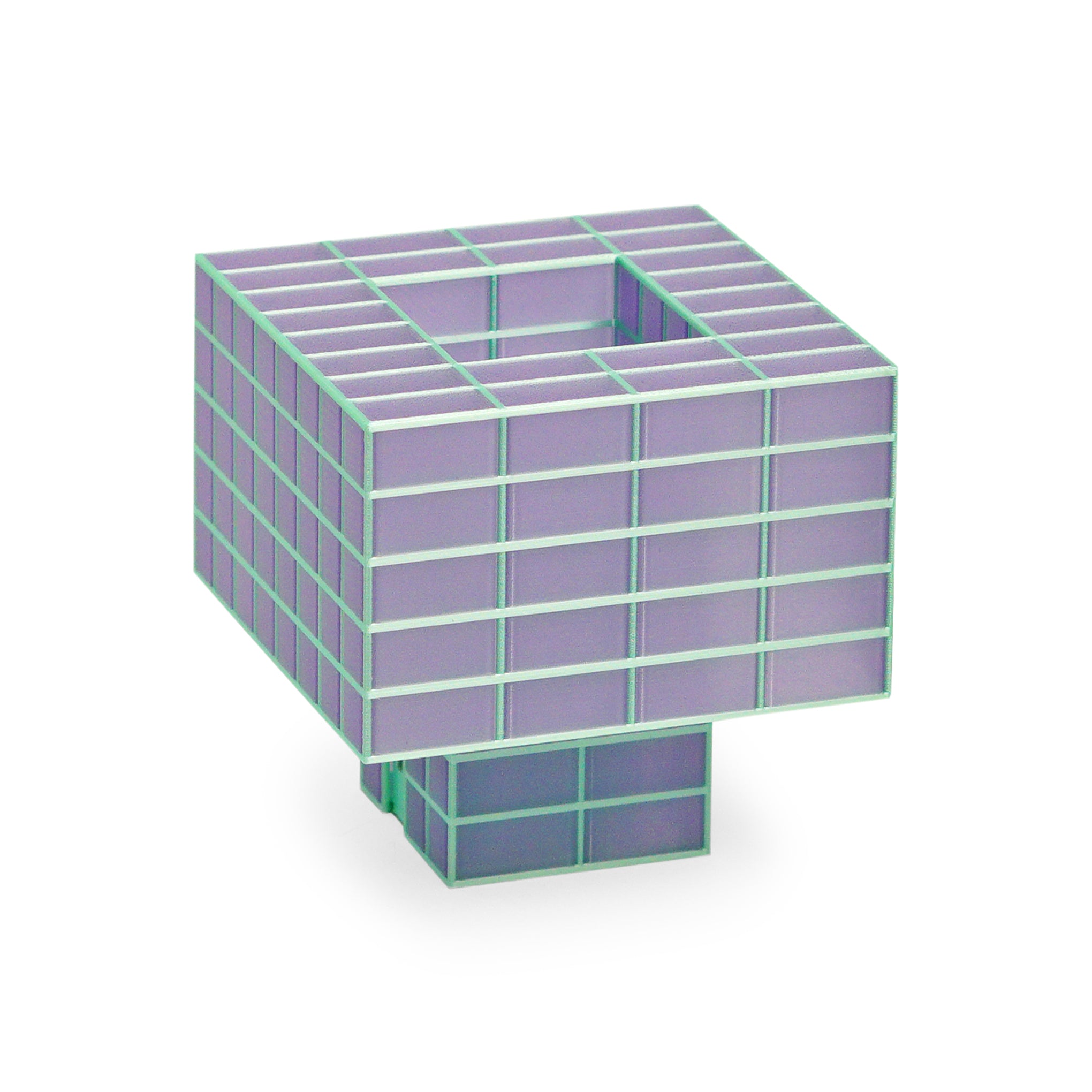 Tesser Portable Lamp - Lavender/ Mint – MoMA Design Store