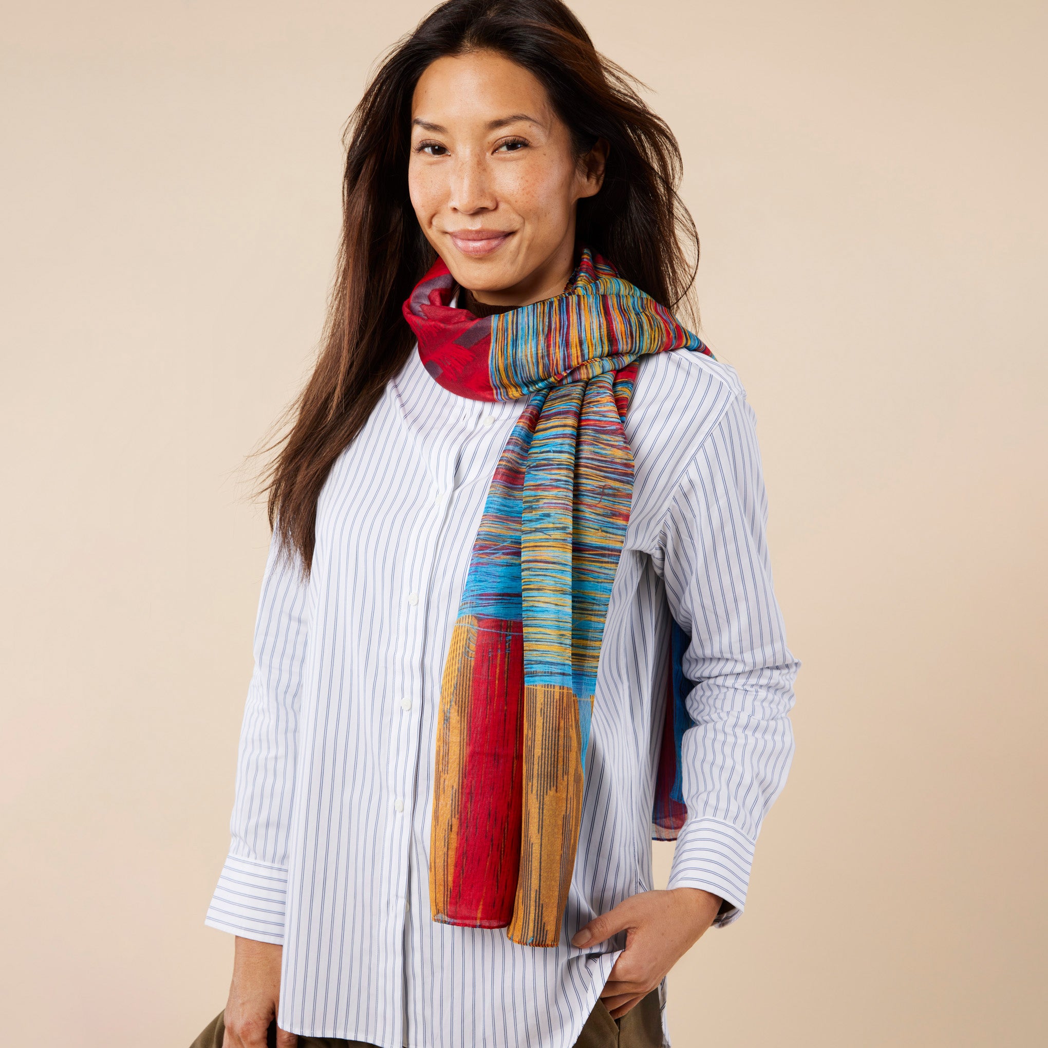 Liz Collins Heartbeat Scarf – MoMA Design Store