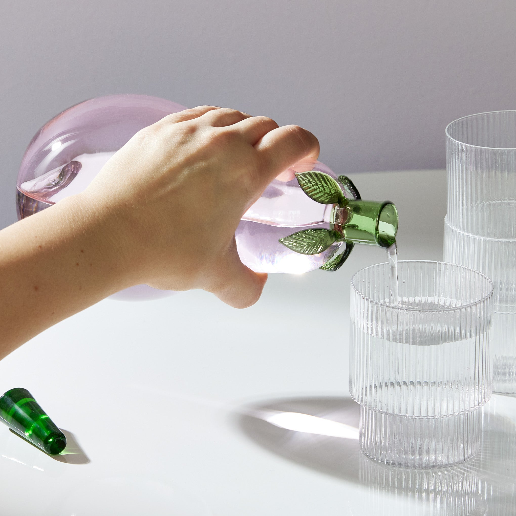 Glass Eggplant Bottle – MoMA Design Store