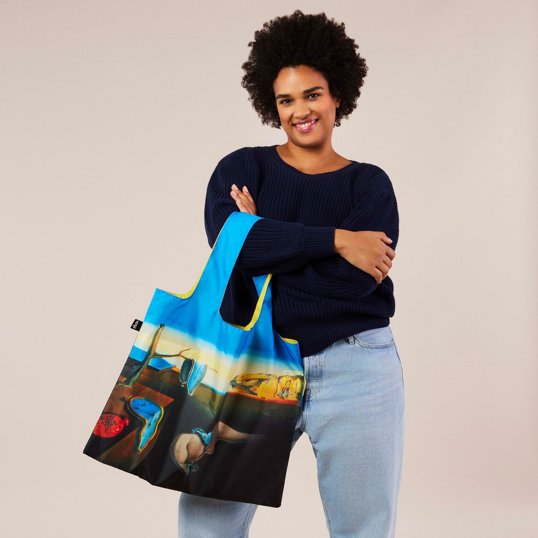 Loqi Recycled Polyester Artist Tote Bag - Dali – MoMA Design Store