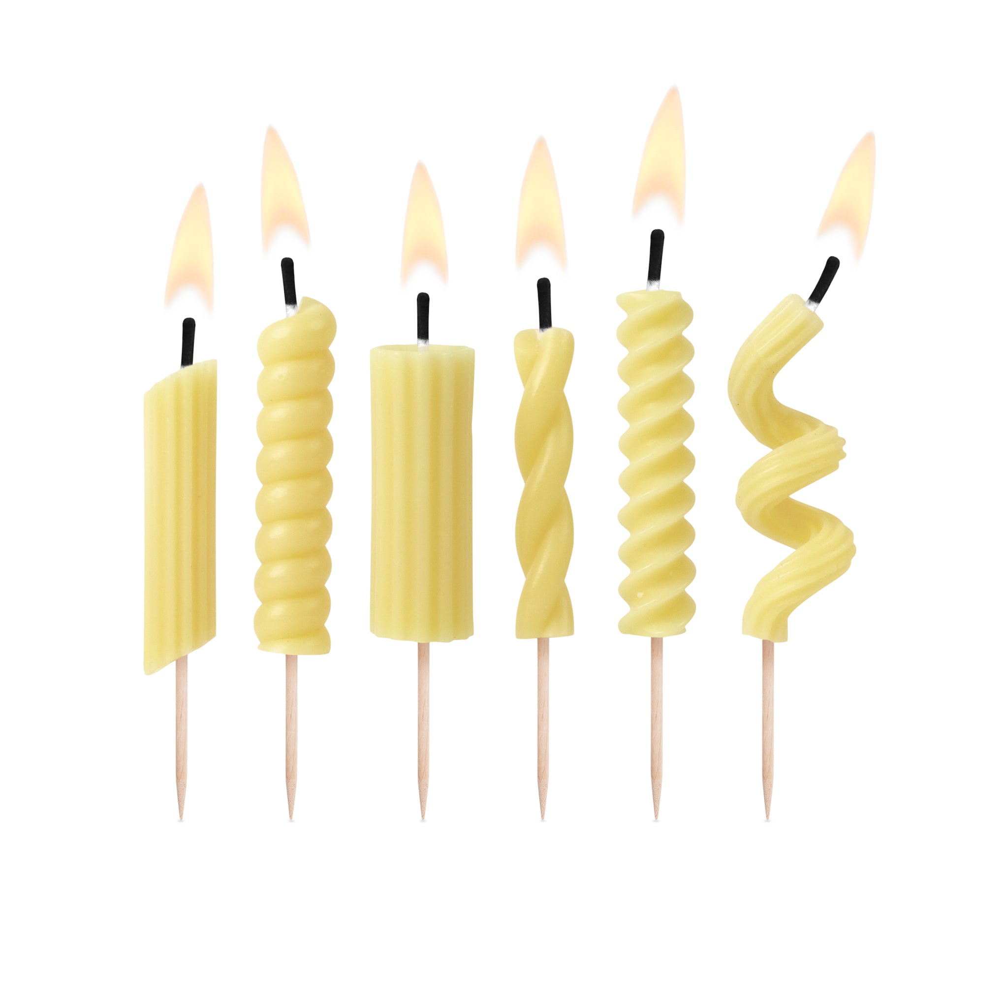 Pasta Party Candles - Set of 6 – MoMA Design Store