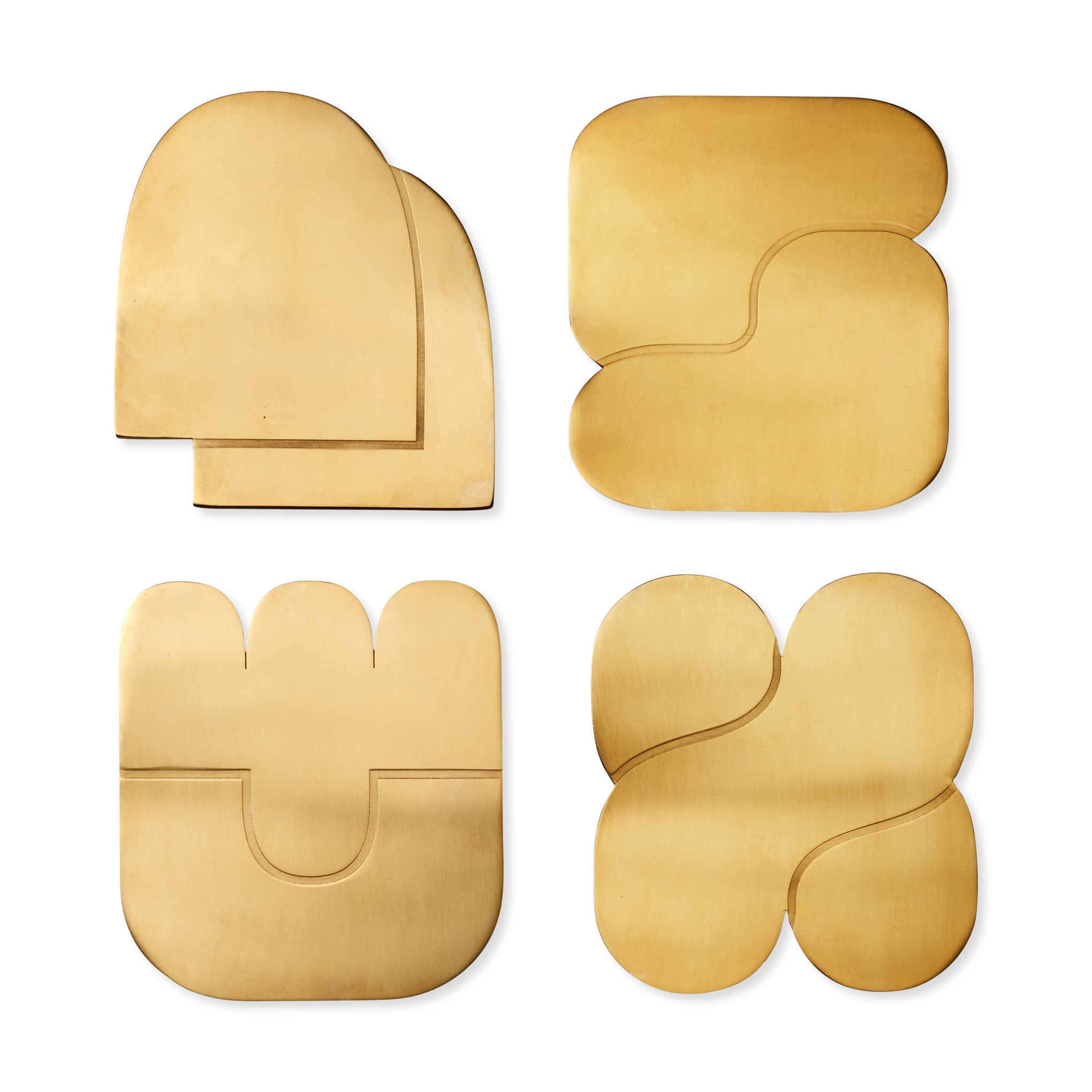Together Metal Coasters - Set of 4 – MoMA Design Store