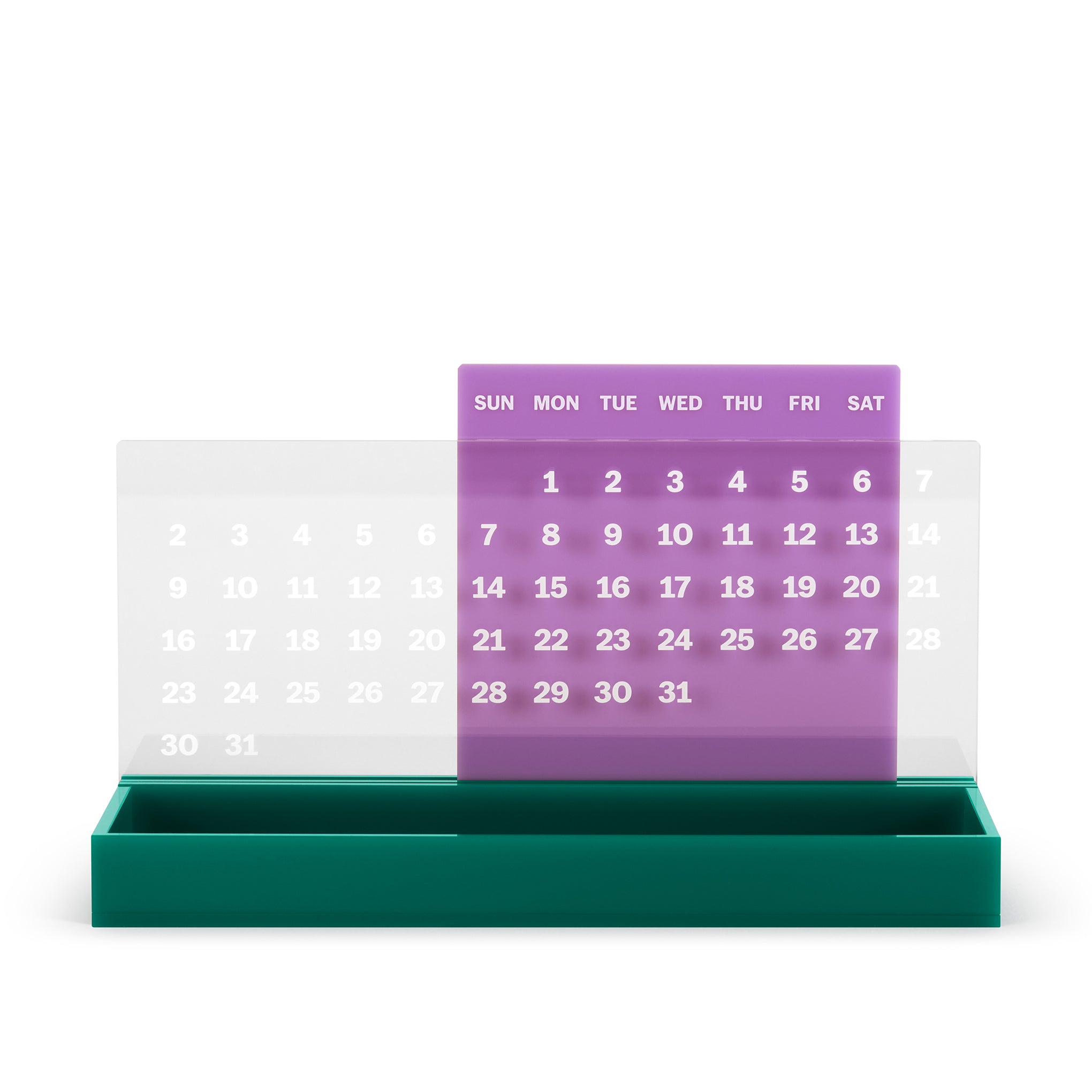 MoMA Colorplay Perpetual Calendar and Organizer - Pink – MoMA Design Store
