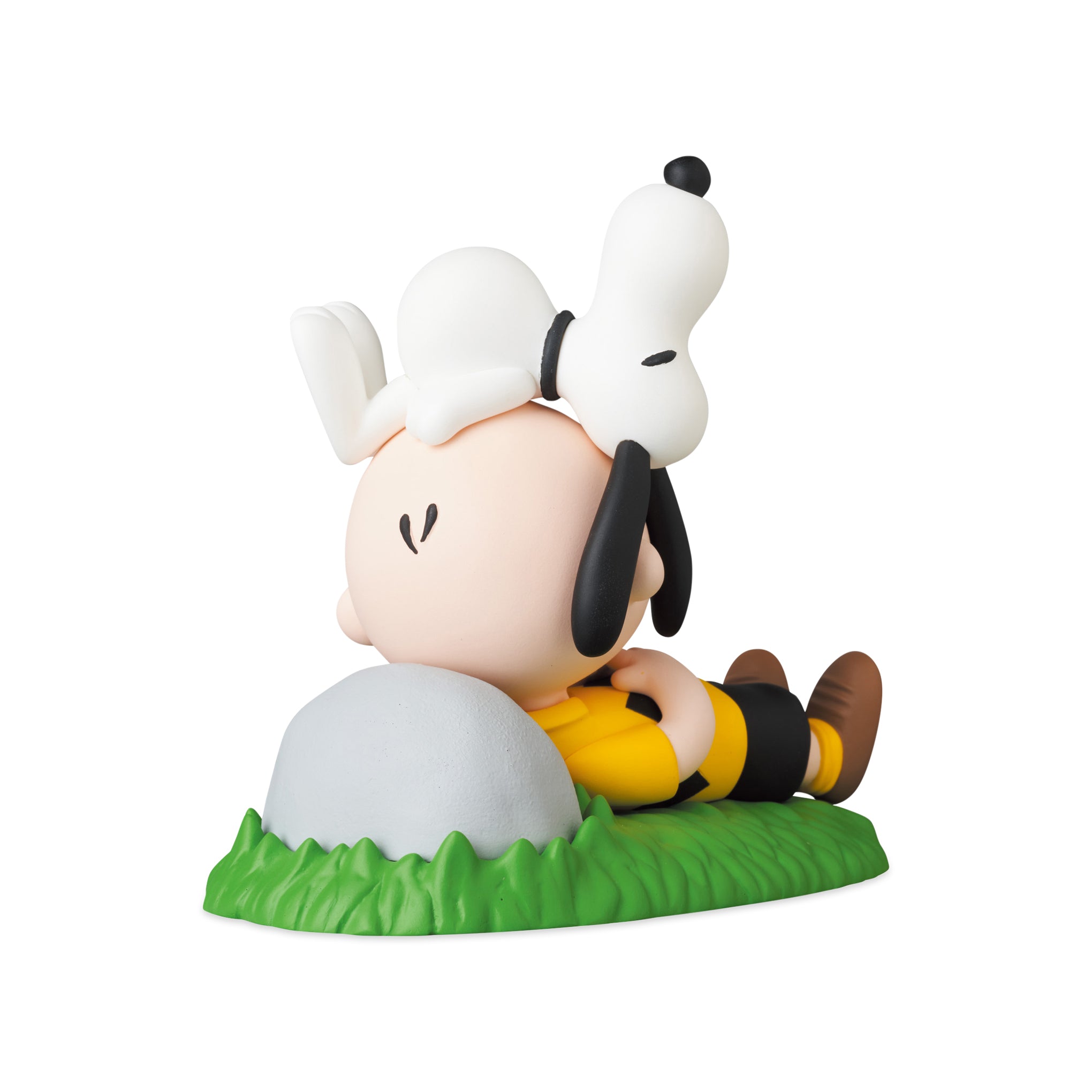 Snoopy & Peanuts Collectible Figure - Napping Charlie Brown & Snoopy ...