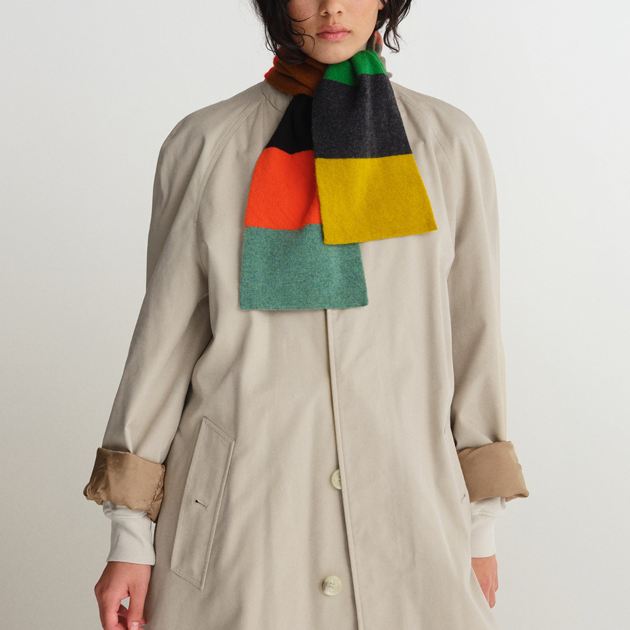 Jo Gordon Mini Colorblock Lambswool Scarf – MoMA Design Store