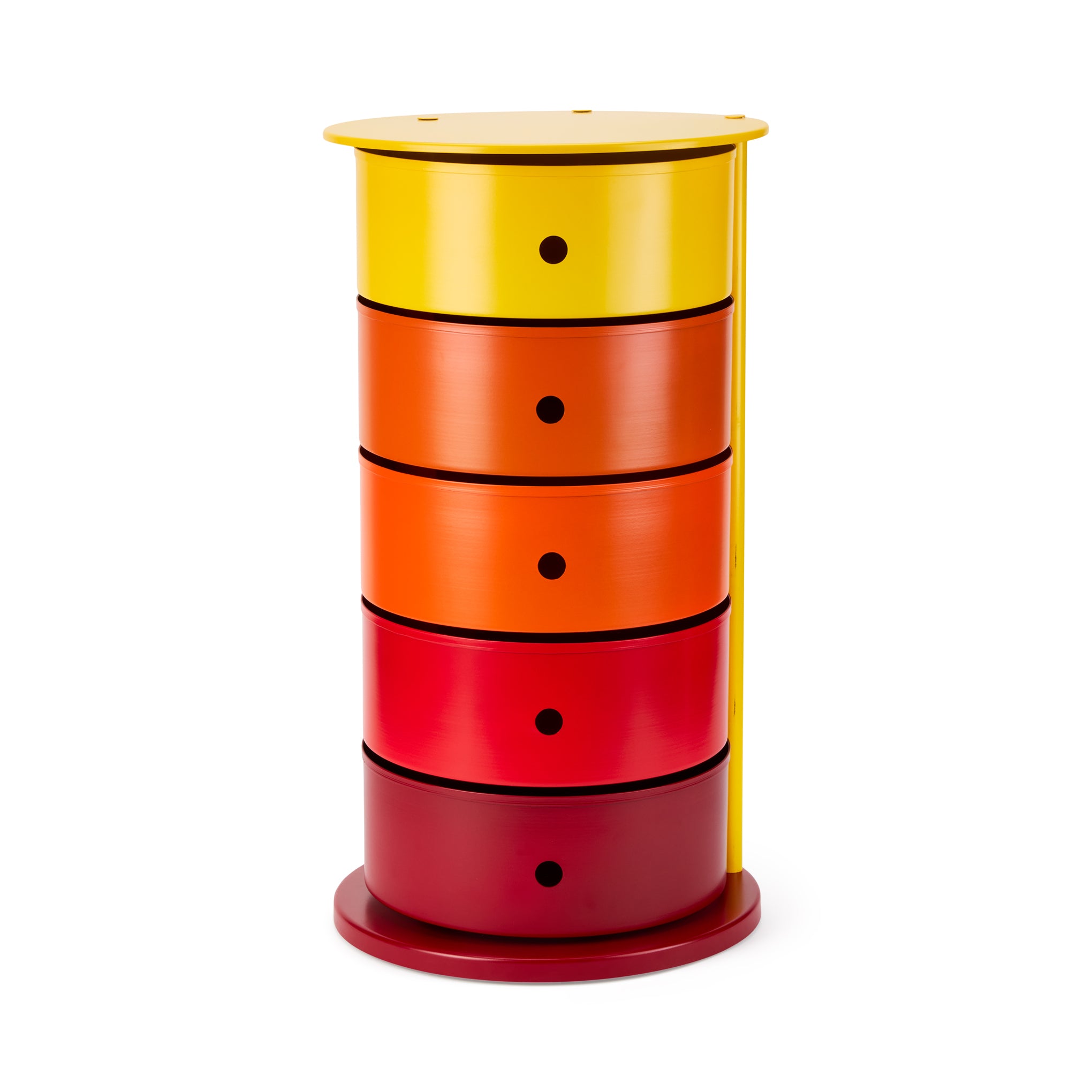 5-Drawer Round Pivot Cabinet – MoMA Design Store
