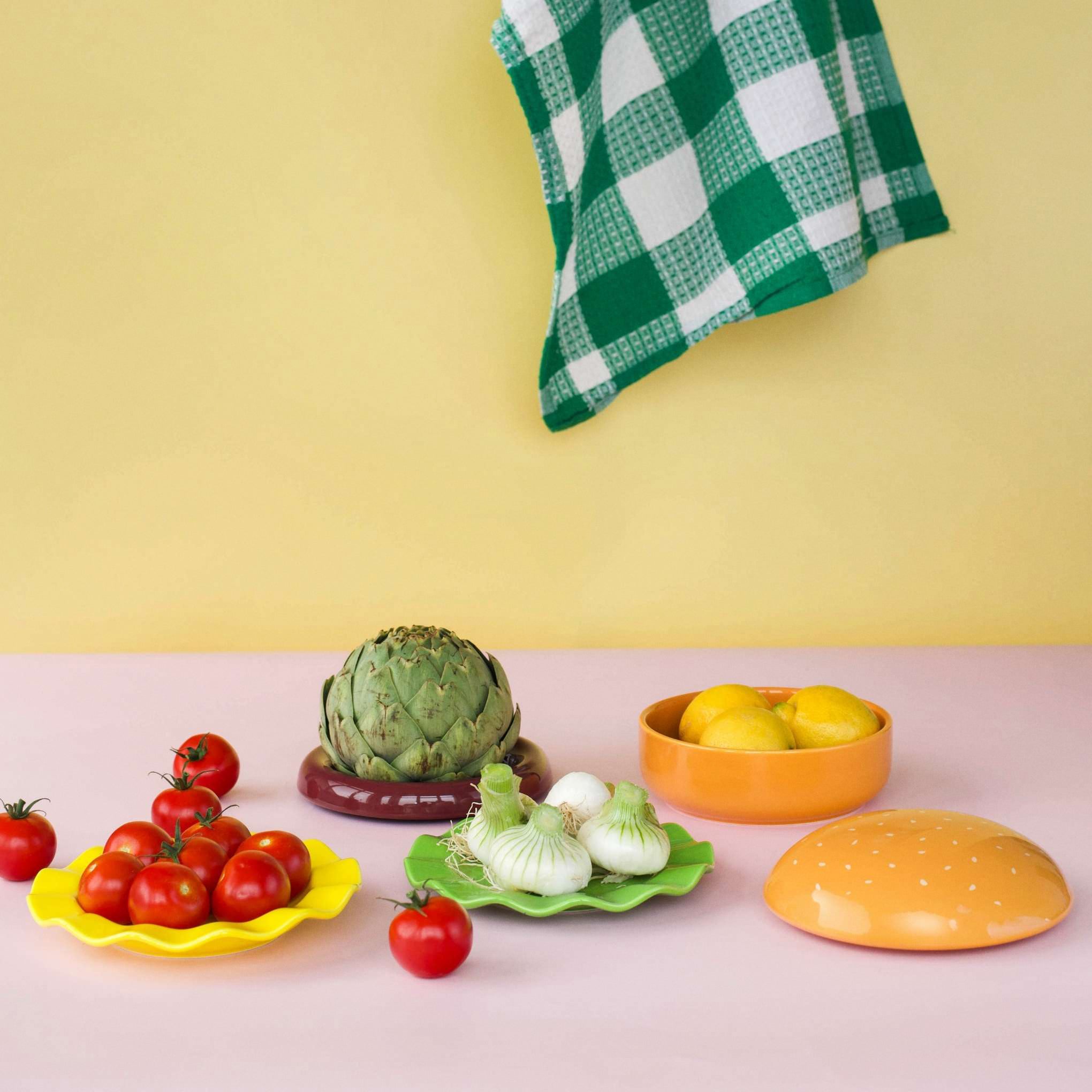 Hamburger Ceramic Stacking Plate Set – MoMA Design Store