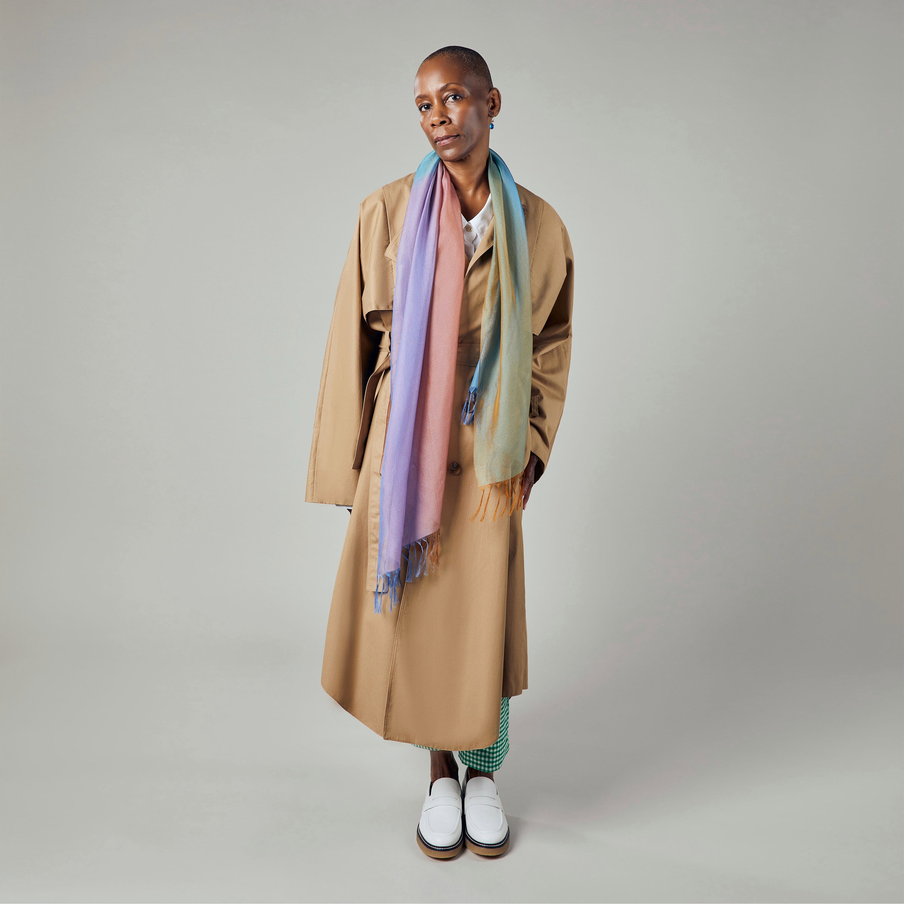 Peacock Silk Scarf – MoMA Design Store