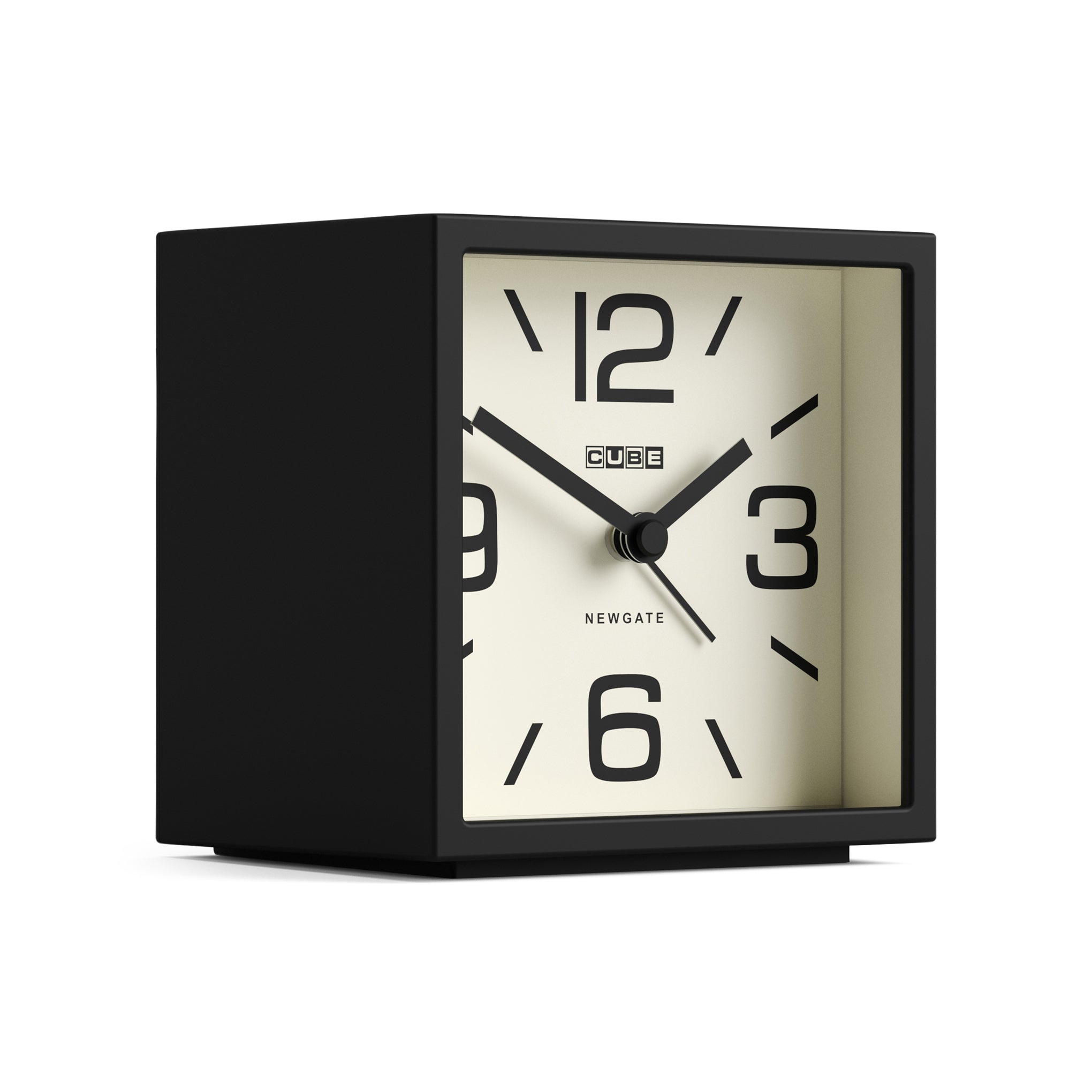 Newgate Cube Alarm Clock - Black – MoMA Design Store