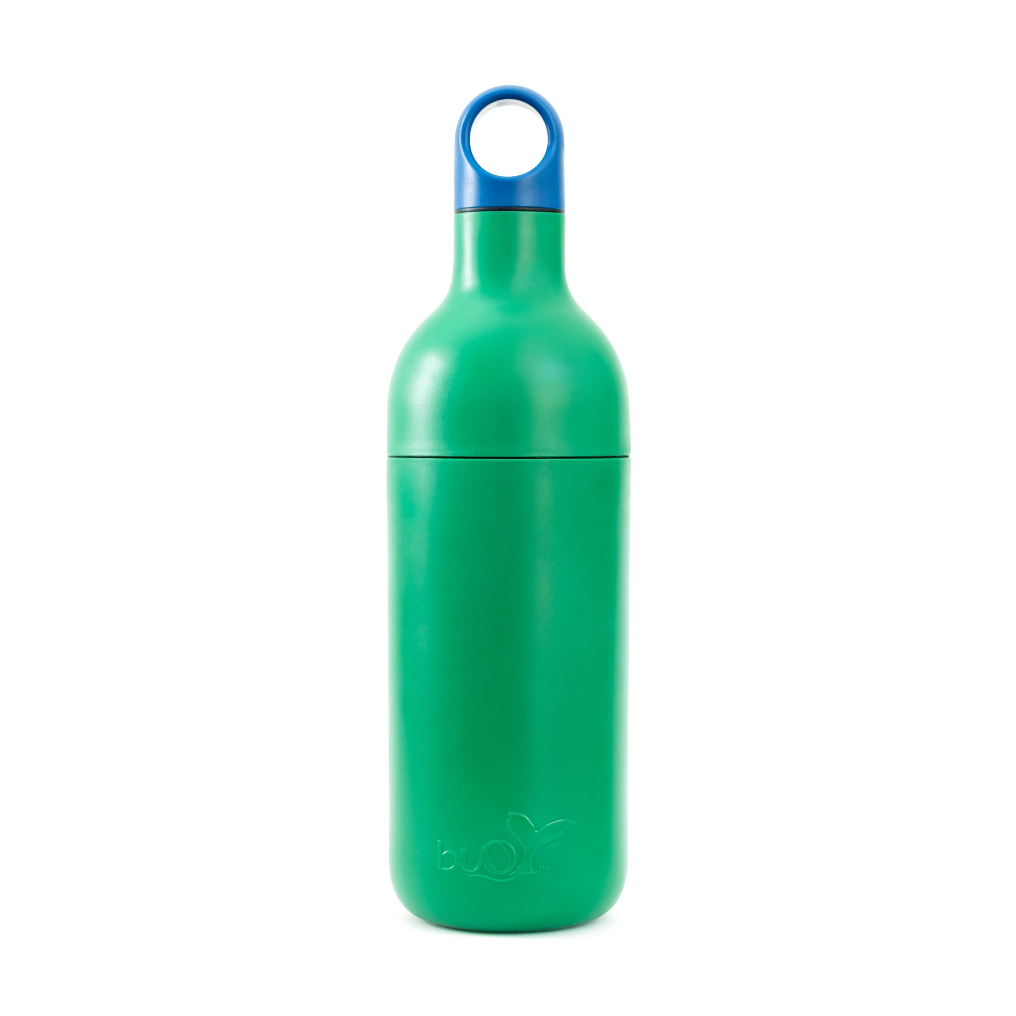 Buoy Recycled Ocean Plastic Water Bottle - Green/ Blue – MoMA Design Store