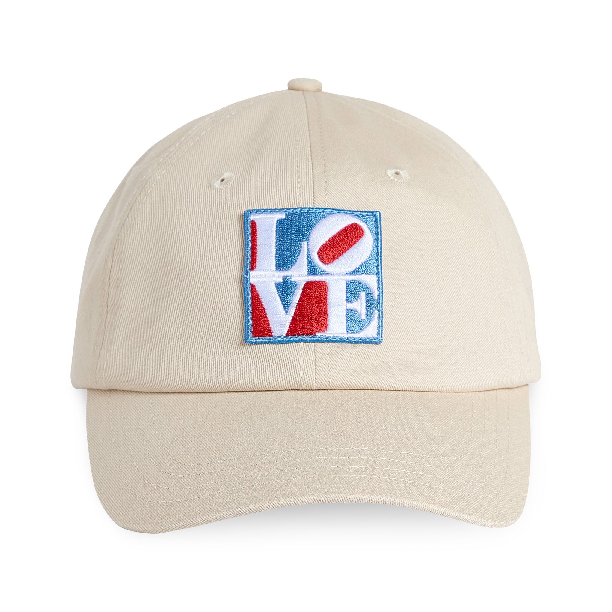 Robert Indiana LOVE Cotton Canvas Baseball Cap - Ivory – MoMA Design Store