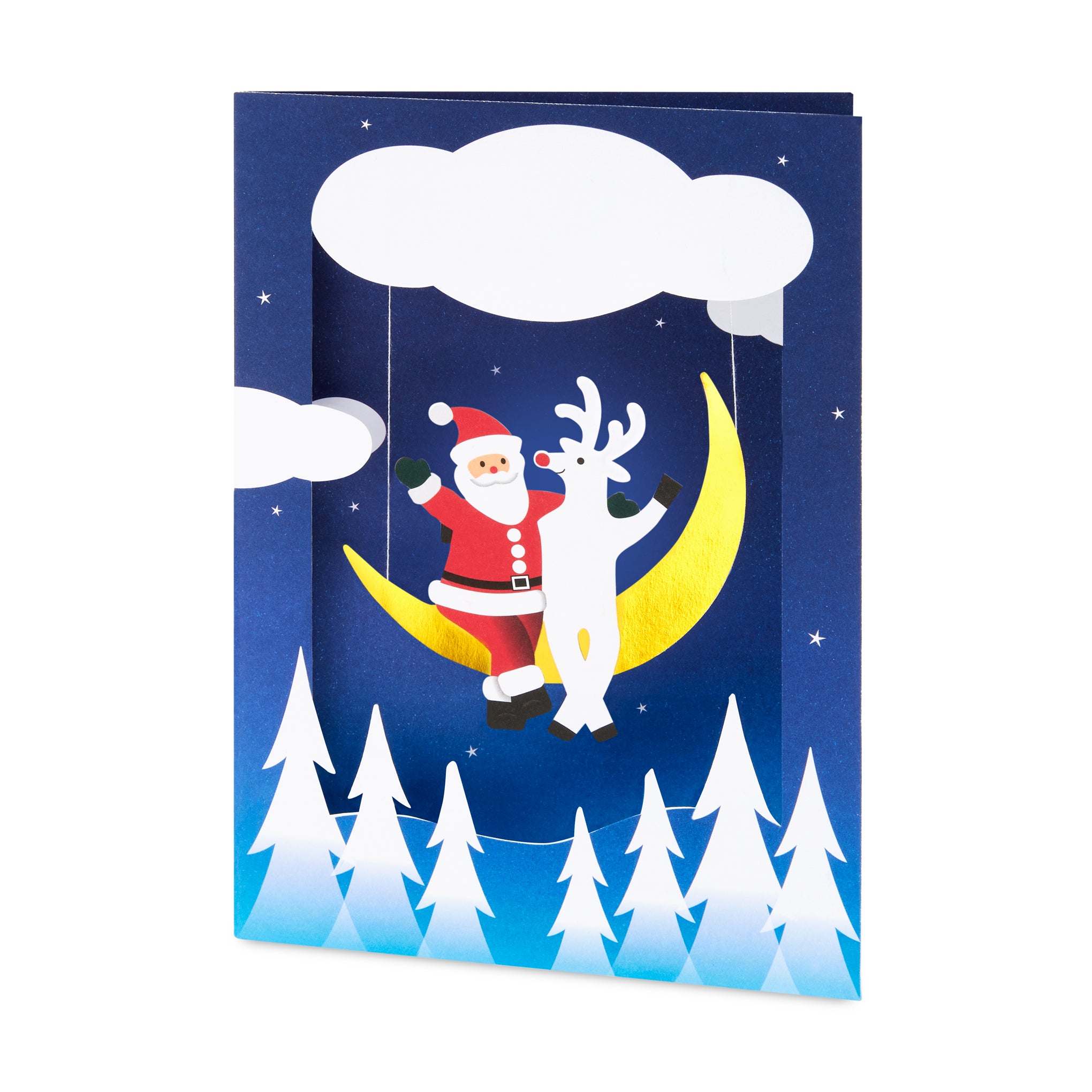 Pop Up Santa Drawing