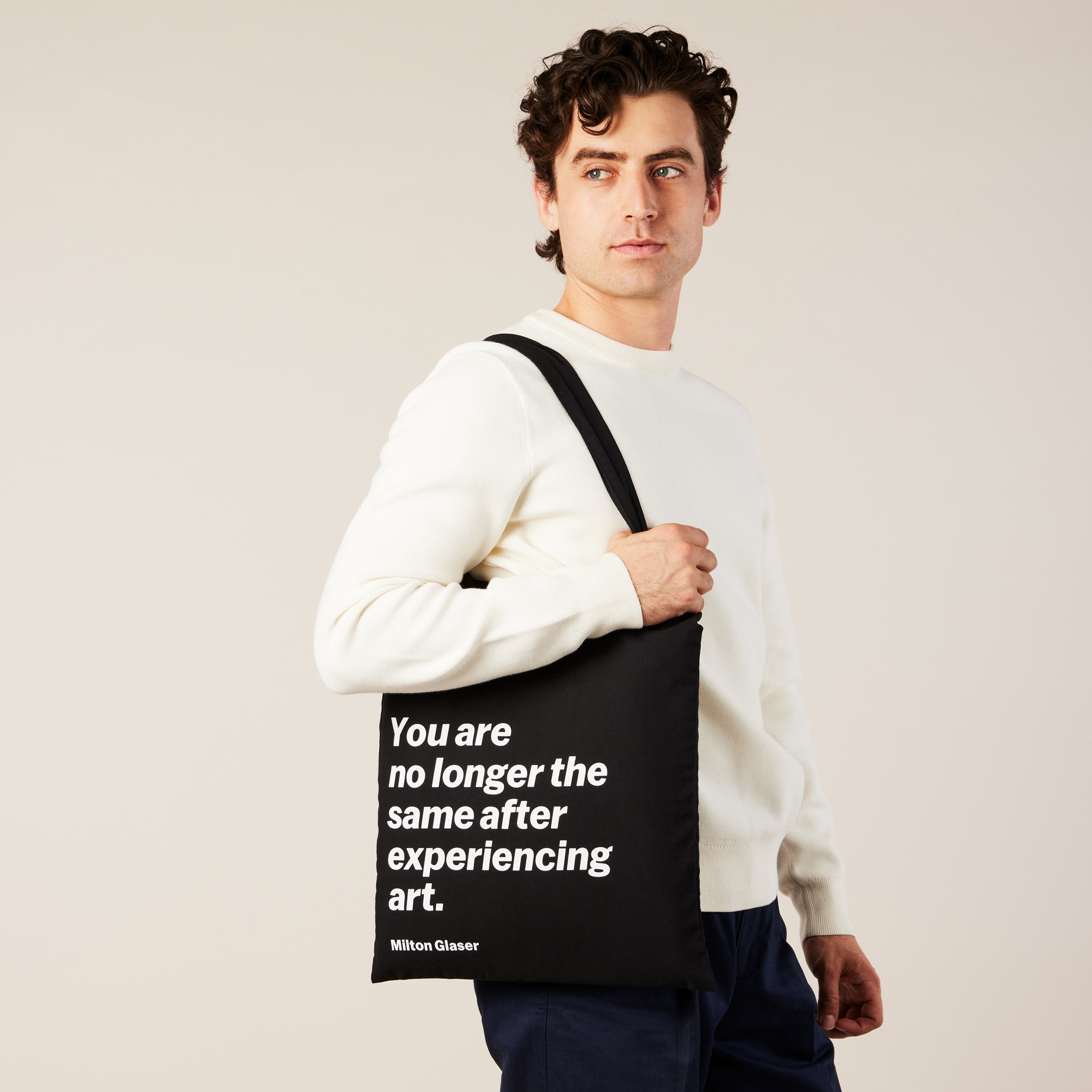 MoMA Artist Quote Totes - Milton Glaser – MoMA Design Store