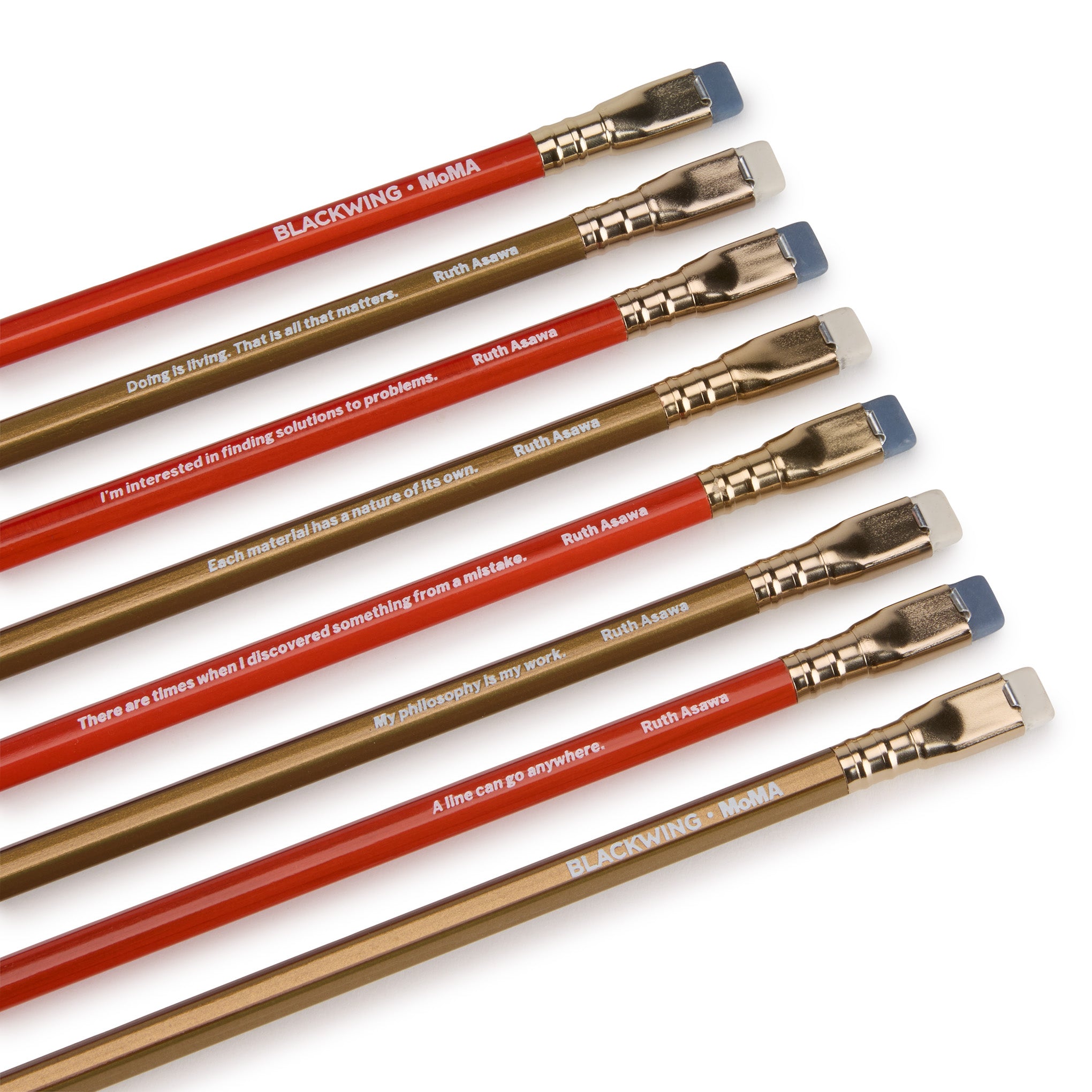 Blackwing for MoMA Ruth Asawa Quote Pencils - Set of 12 – MoMA Design Store