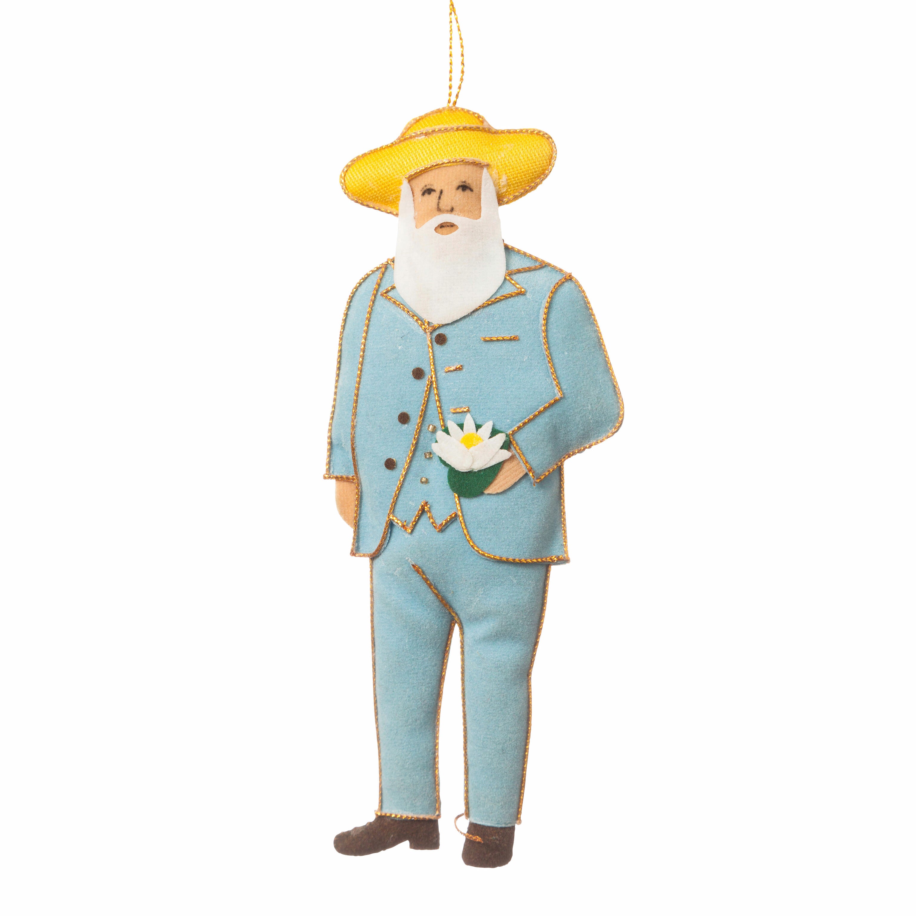 Claude Monet Embroidered Holiday Ornament – MoMA Design Store