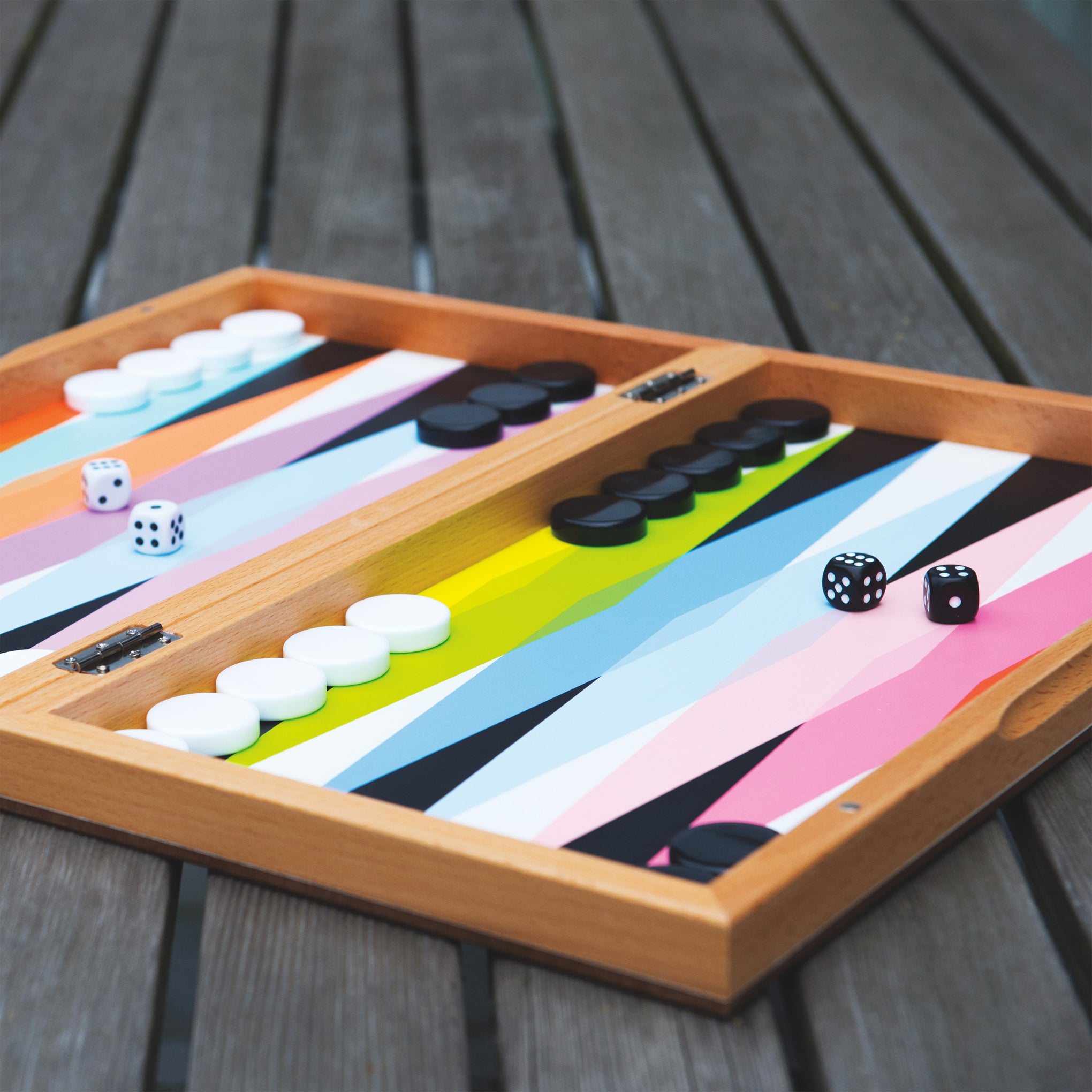 Colorful Backgammon Set – MoMA Design Store