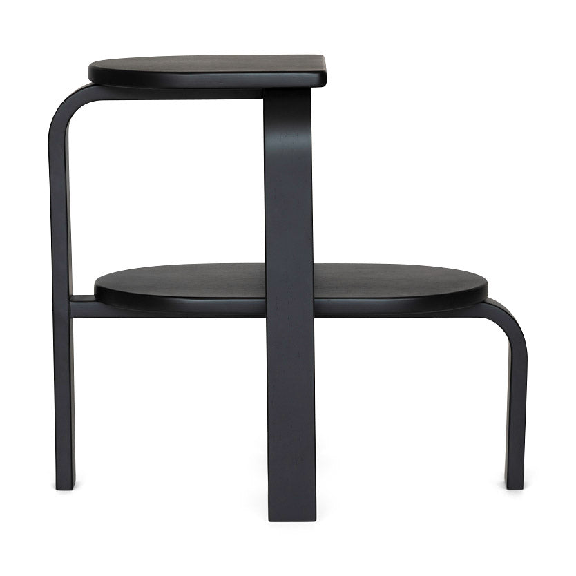 Altura Step Stool & Side Table - Black – MoMA Design Store