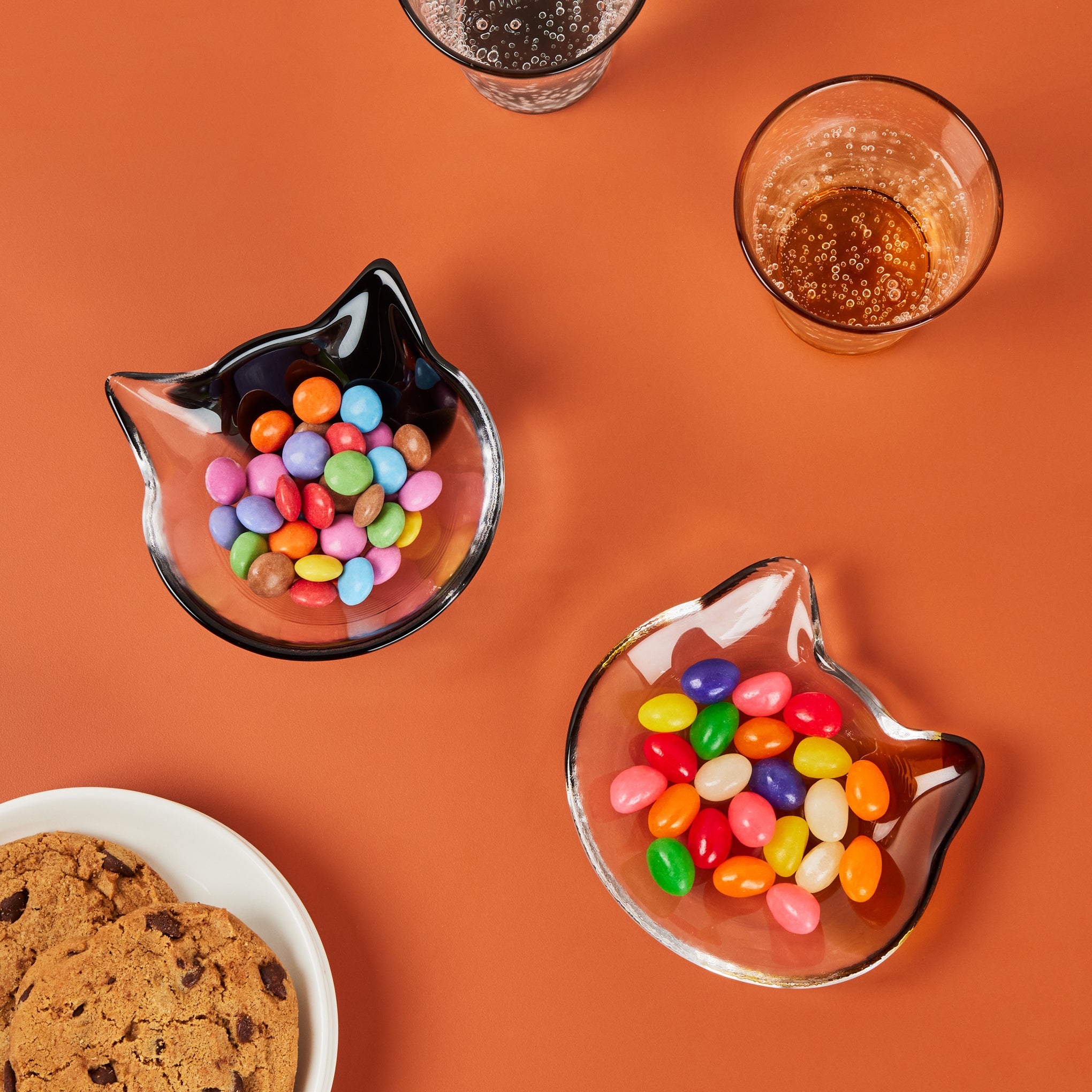 Glass Cat Face Dish - Black – MoMA Design Store