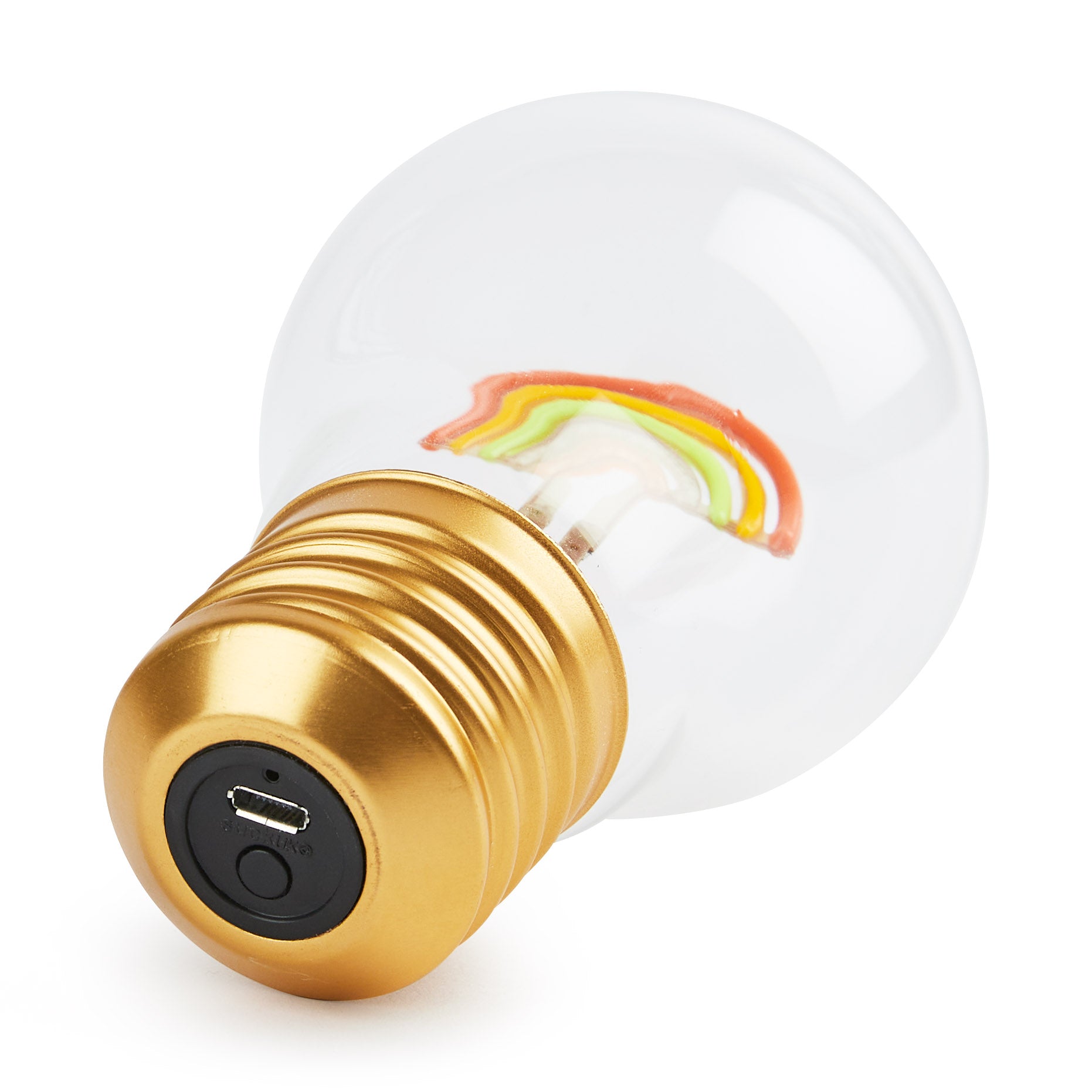 Rechargeable Bulb Light - Rainbow – MoMA Design Store