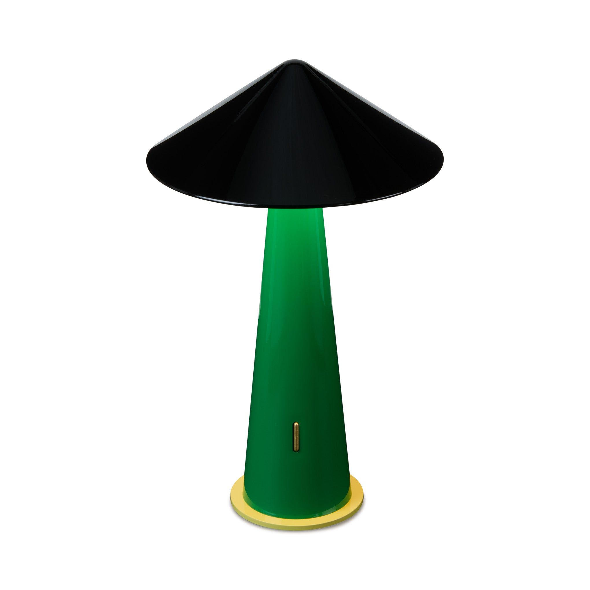 Tipsy Portable Table Lamp - Rich Black/ Emerald Green – MoMA Design Store