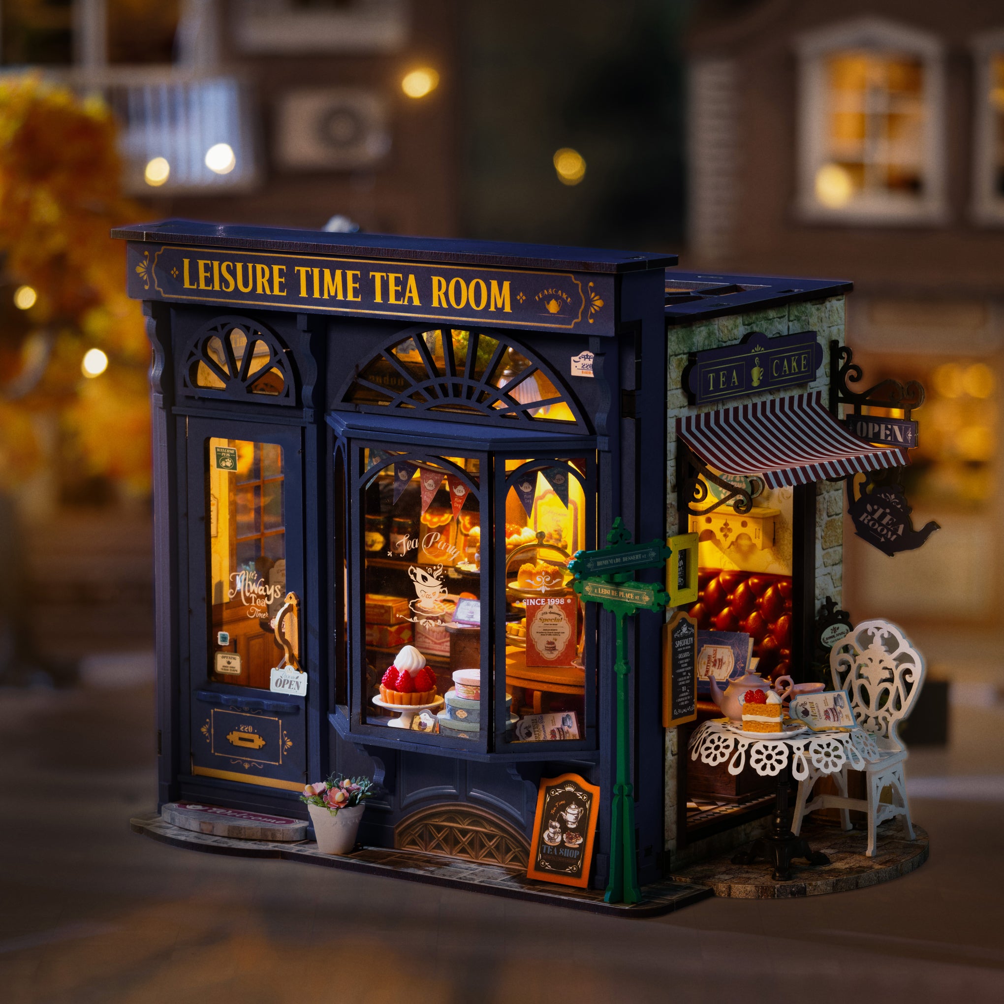Rolife DIY Miniature Kit - Tea Room – MoMA Design Store