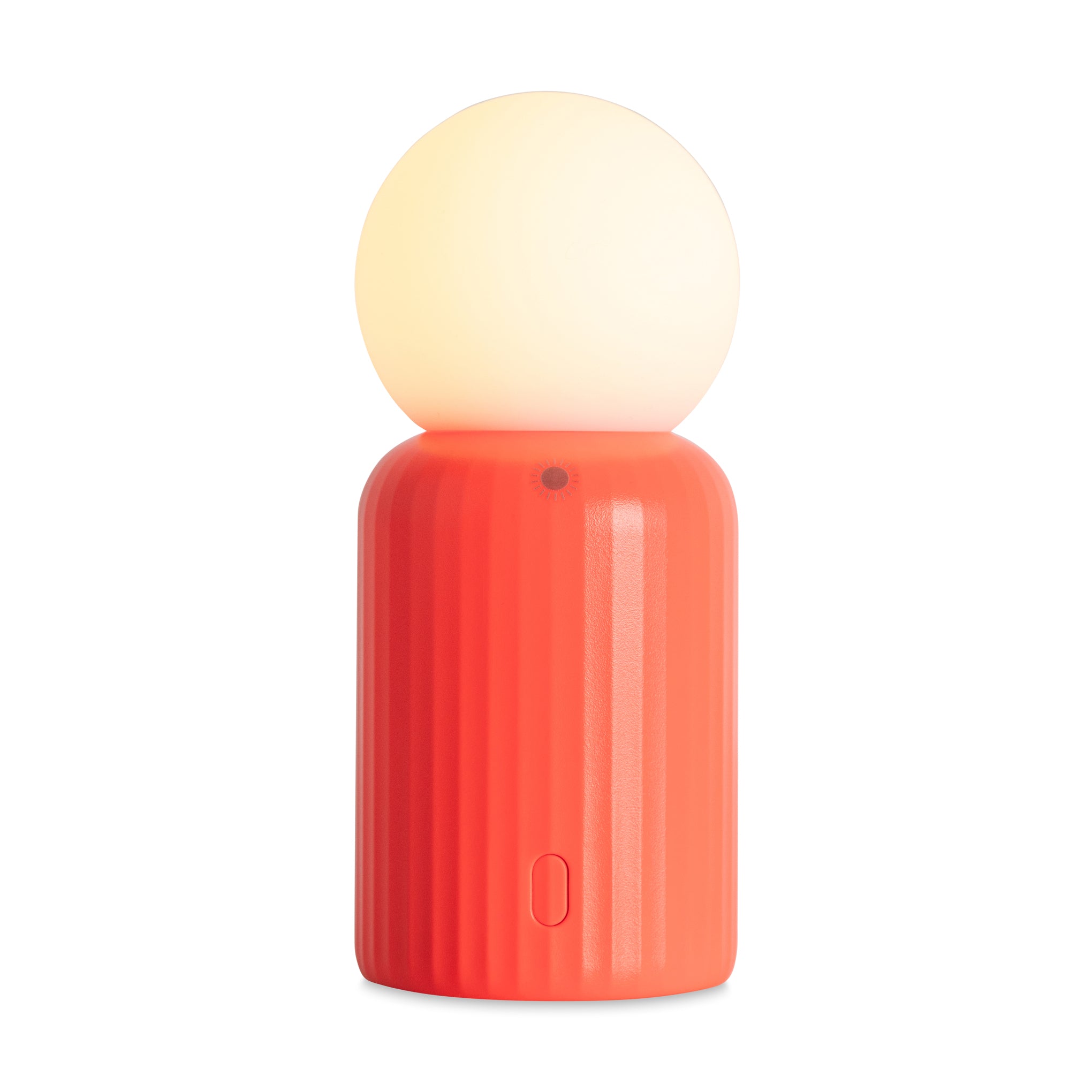 Skittle Portable Lamp - Coral – MoMA Design Store