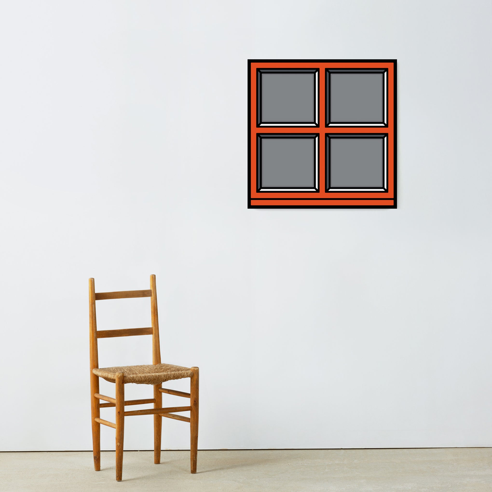 Richard Woods Window 01 Framed Print – MoMA Design Store