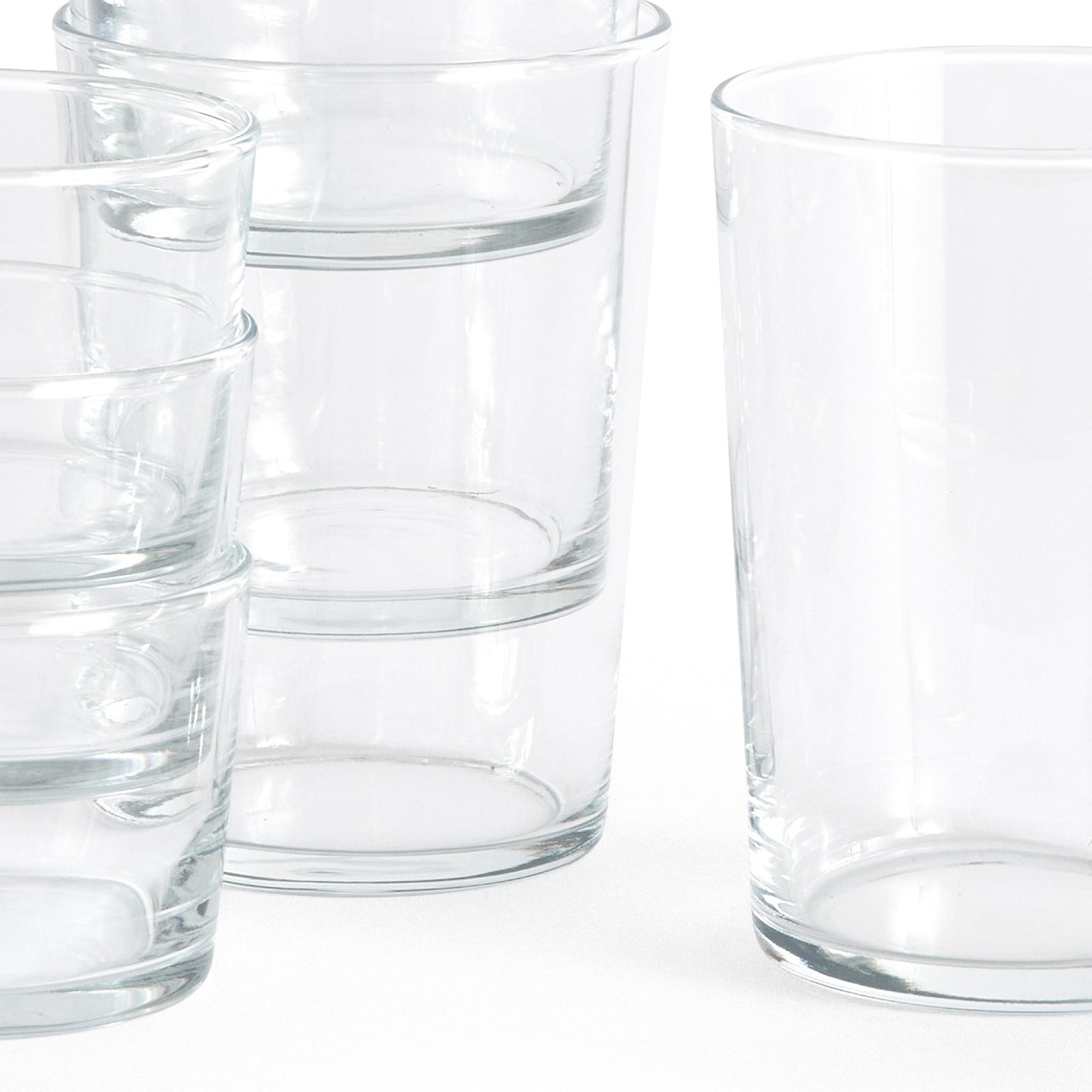 HAY Stacking Glasses - Set of 4 - Large – MoMA Design Store