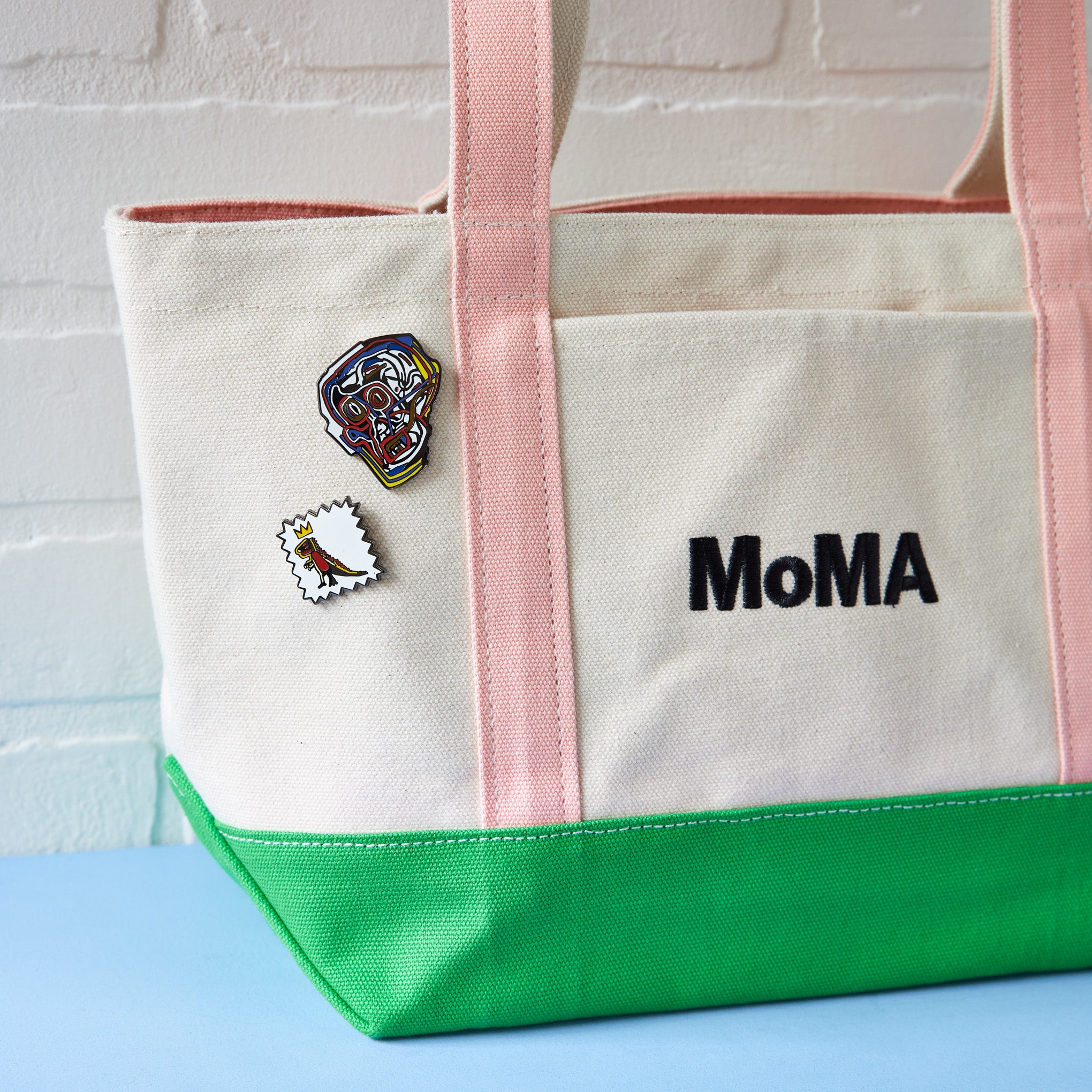 Jean-Michel Basquiat Enamel Pin - Mask – MoMA Design Store