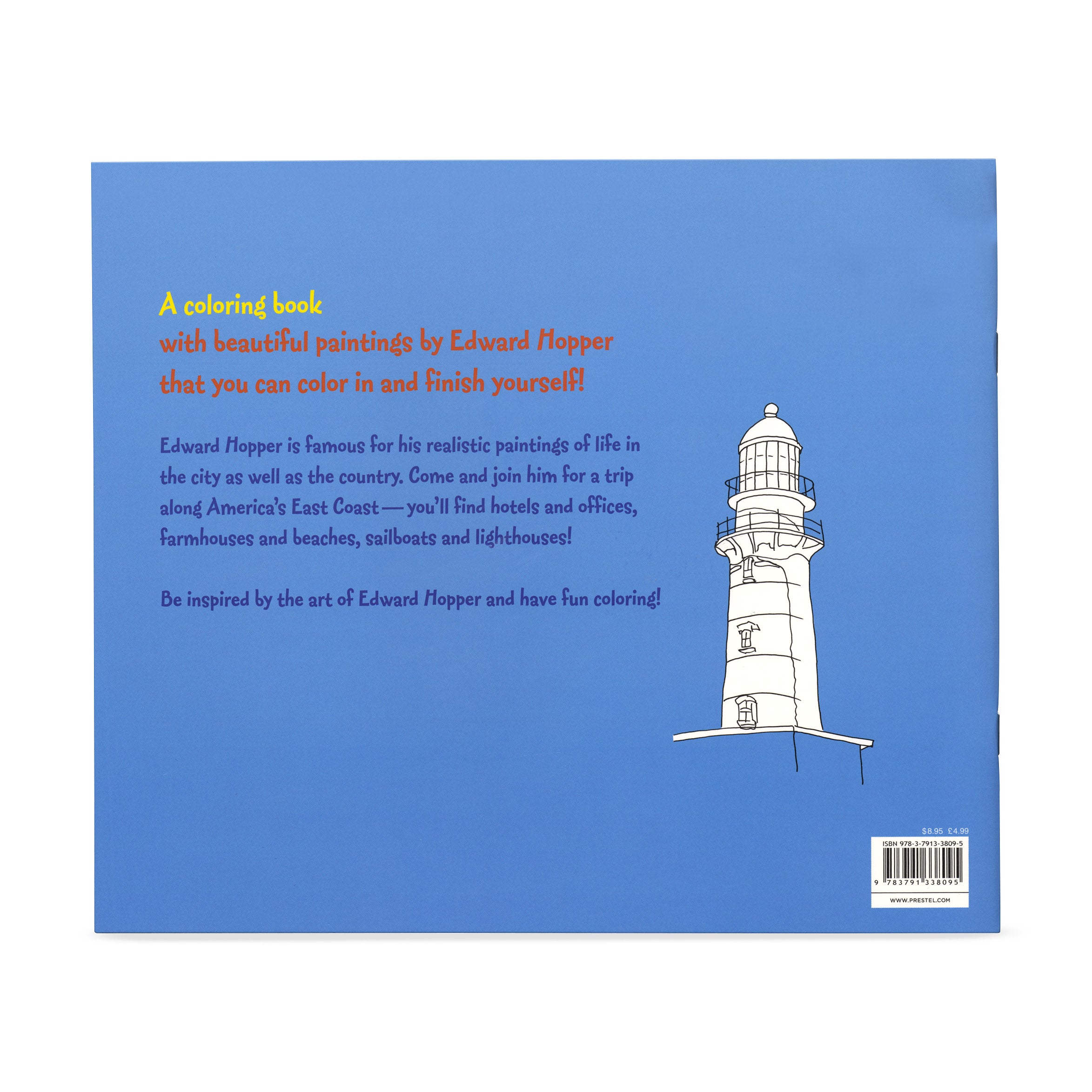 Coloring Book Edward Hopper – MoMA Design Store