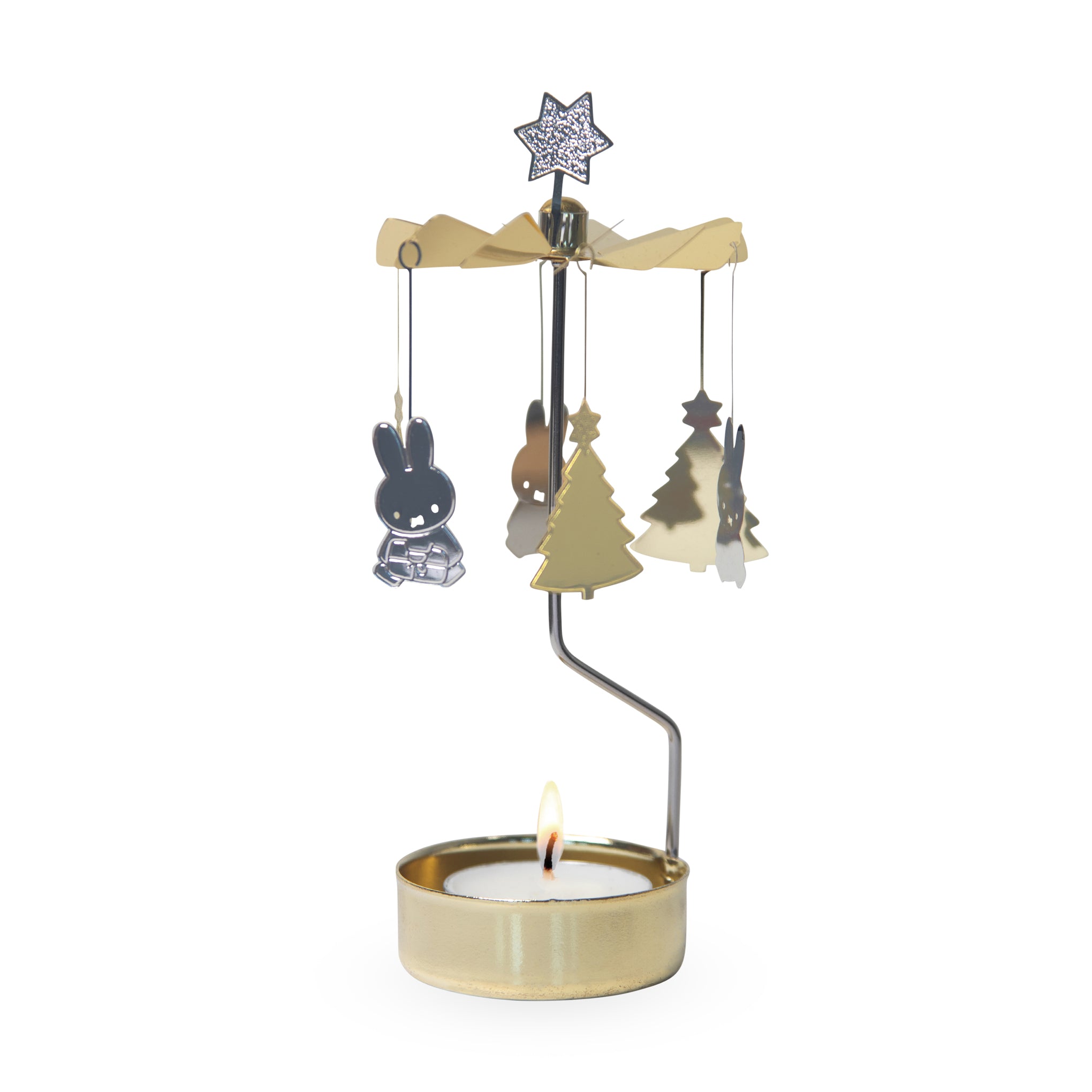 Miffy with Tree Rotary Tea Light Candle Holder – MoMA Design Store