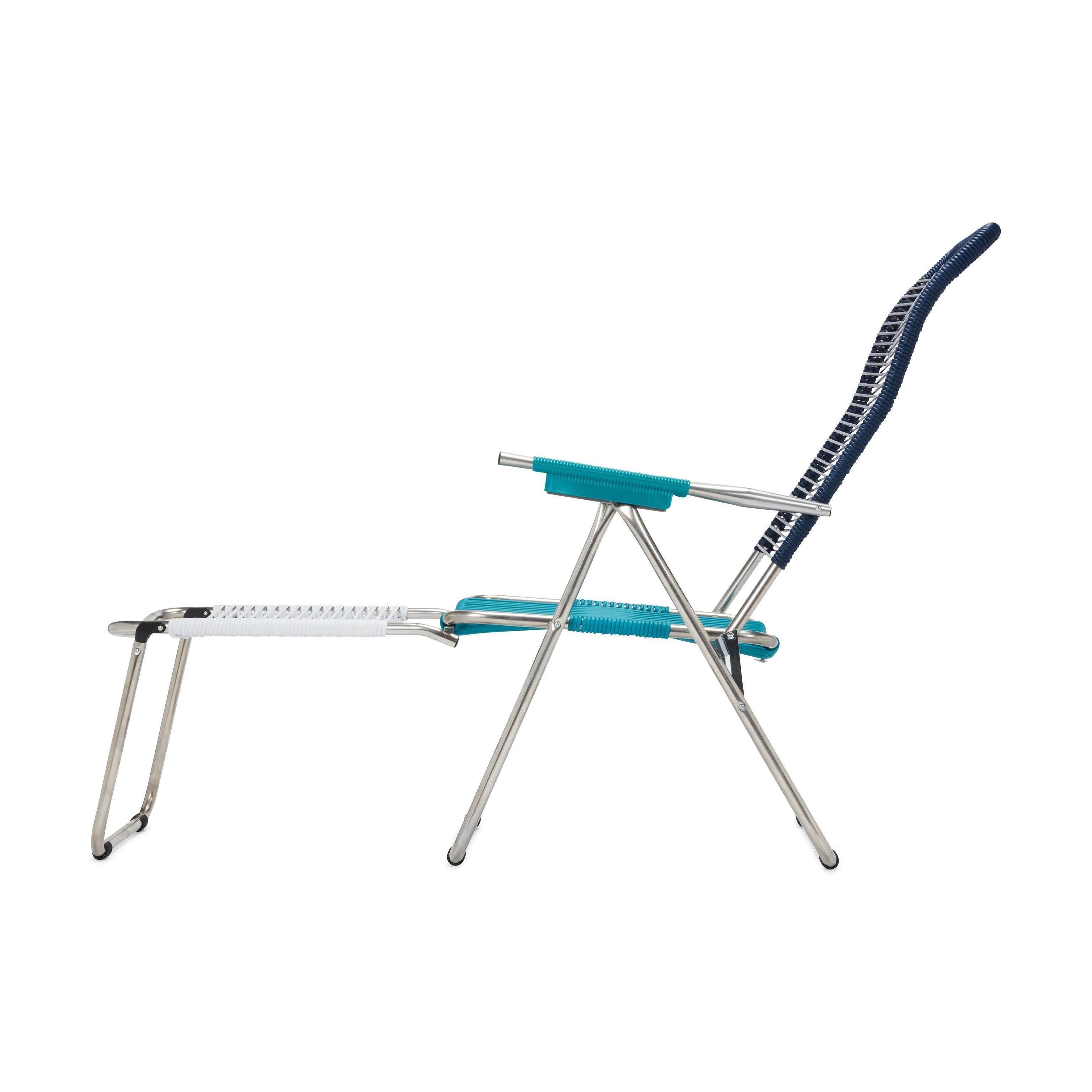 Spaghetti Outdoor Lounge Chair - Blue/ Turquoise/ White – MoMA Design Store