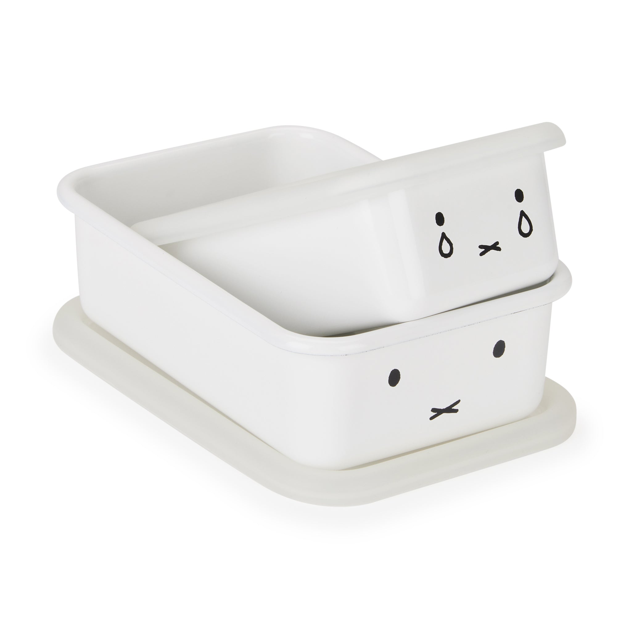 Miffy Enamel Baking Pan with Lid - Set of 2 – MoMA Design Store