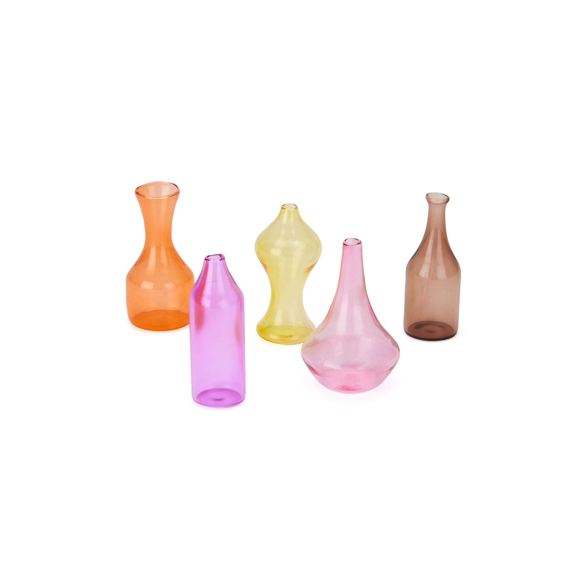Malmaison Mini Glass Vases - Set of 5 – MoMA Design Store