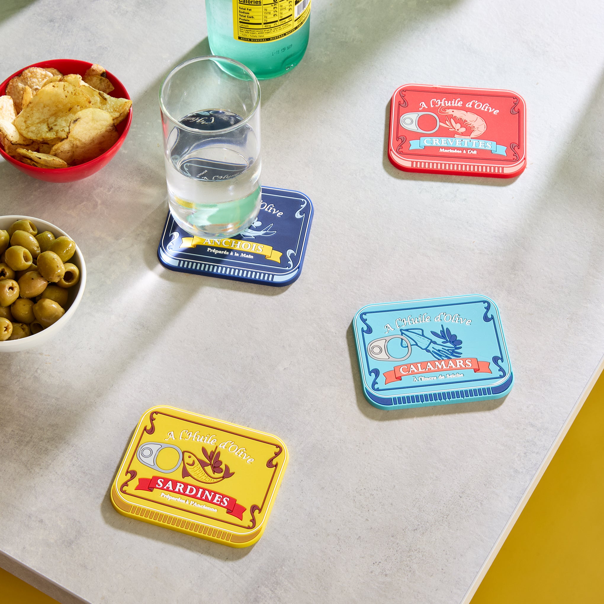 Conserverie Coasters - Set of 4 – MoMA Design Store