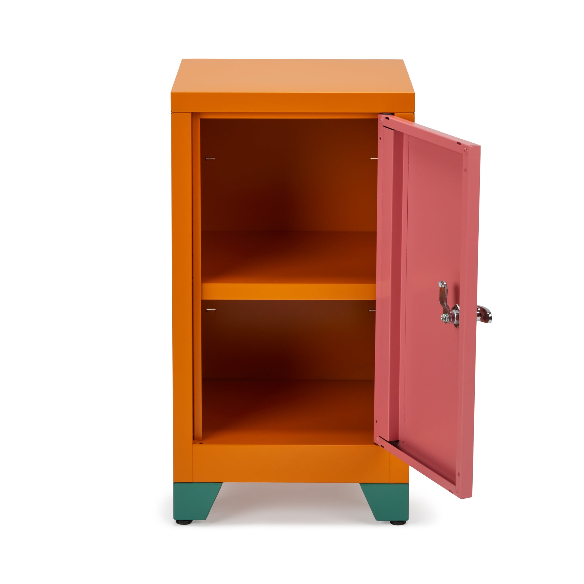 Metal Locker & Side Table - Pink – MoMA Design Store