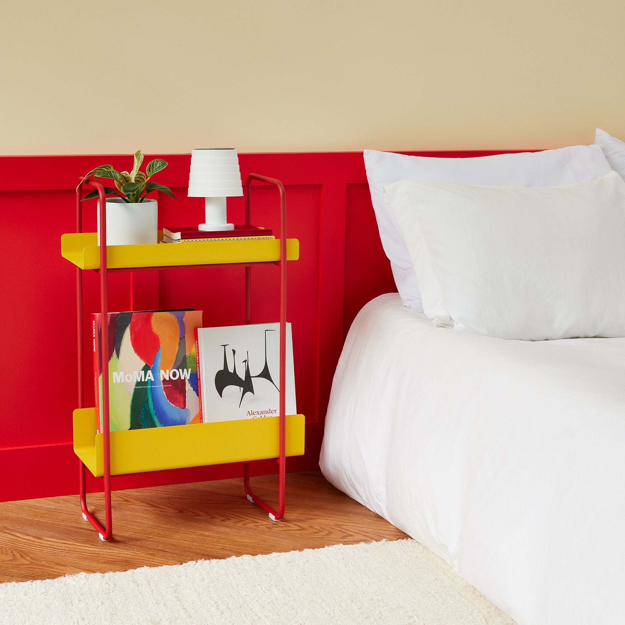 Zone Denmark Console Table - Yellow/ Red – MoMA Design Store