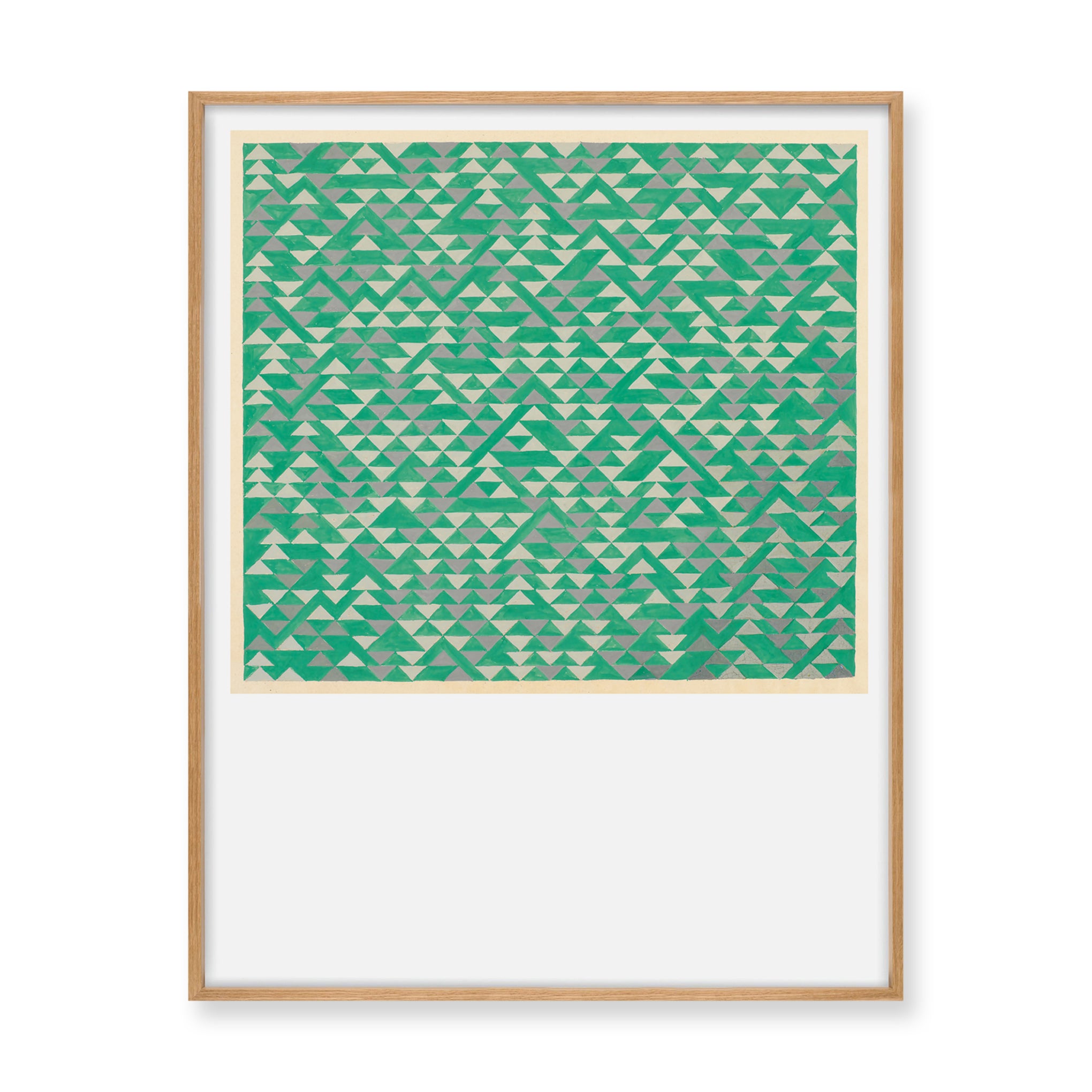 Anni Albers Study for Triadic II Framed Poster – MoMA Design Store