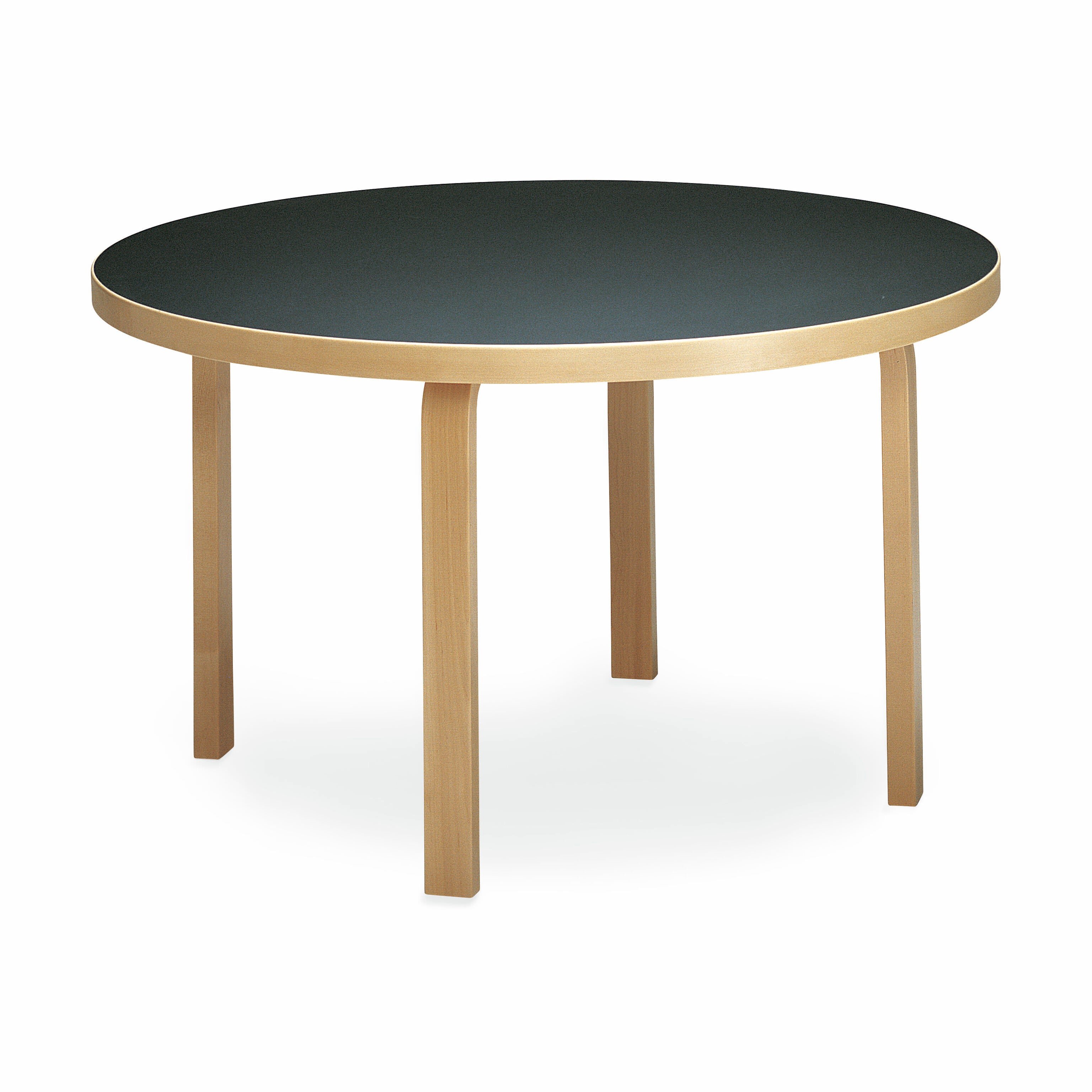 Artek Aalto Round Table 91 - Black – MoMA Design Store