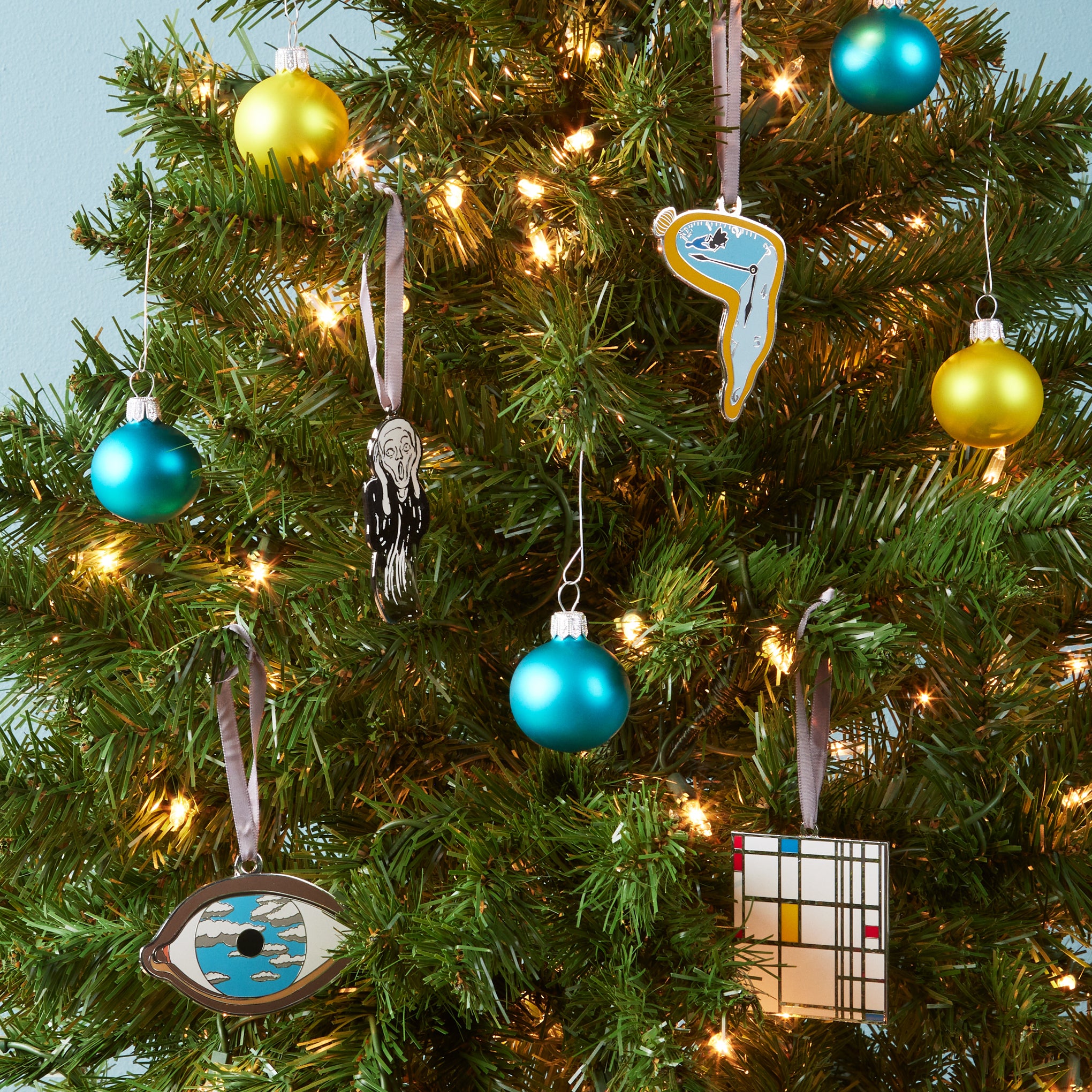 MoMA Edvard Munch Enamel Holiday Ornament - Munch – MoMA Design Store
