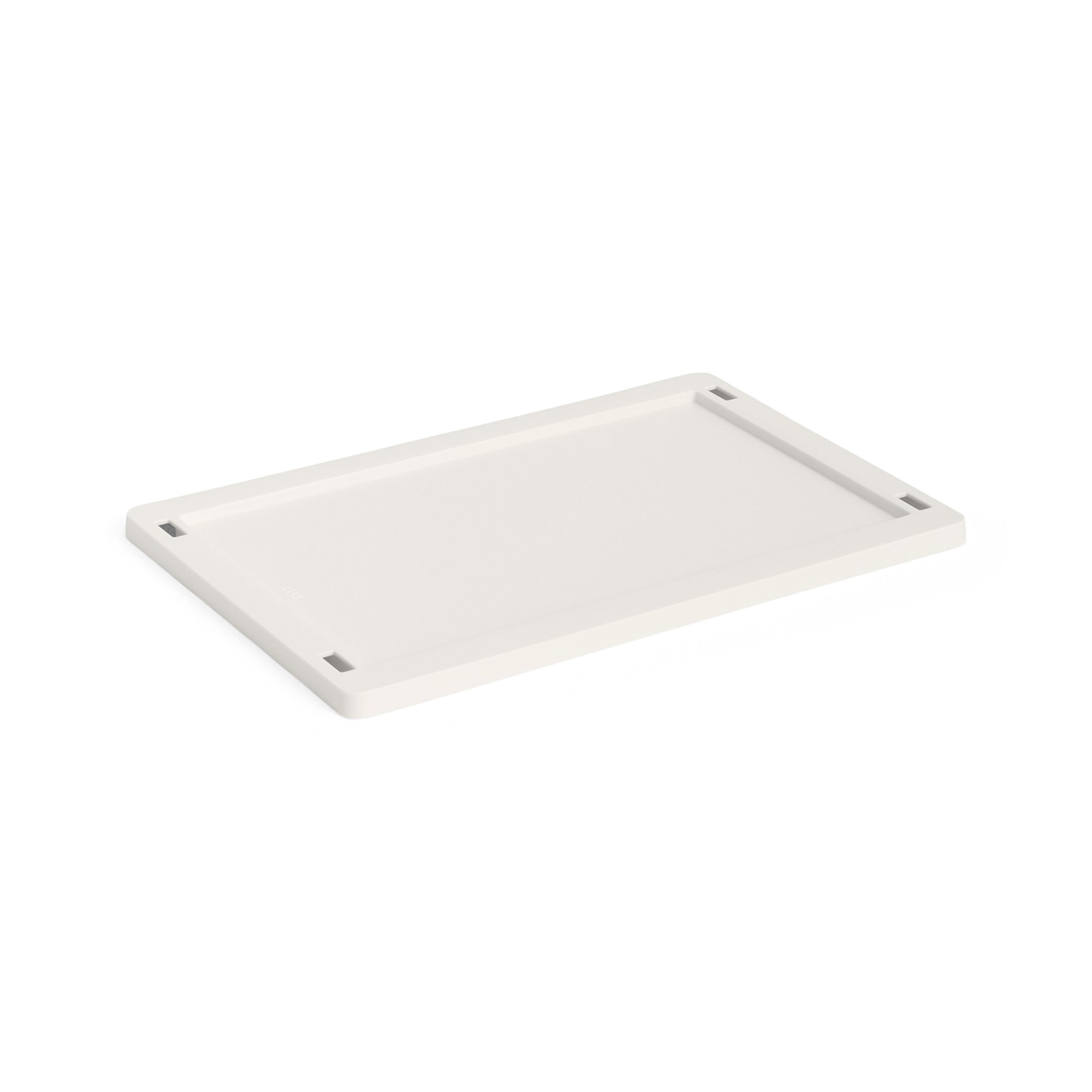 HAY Recycled Storage Bin Collapsible Plastic Lid - Off White – MoMA ...